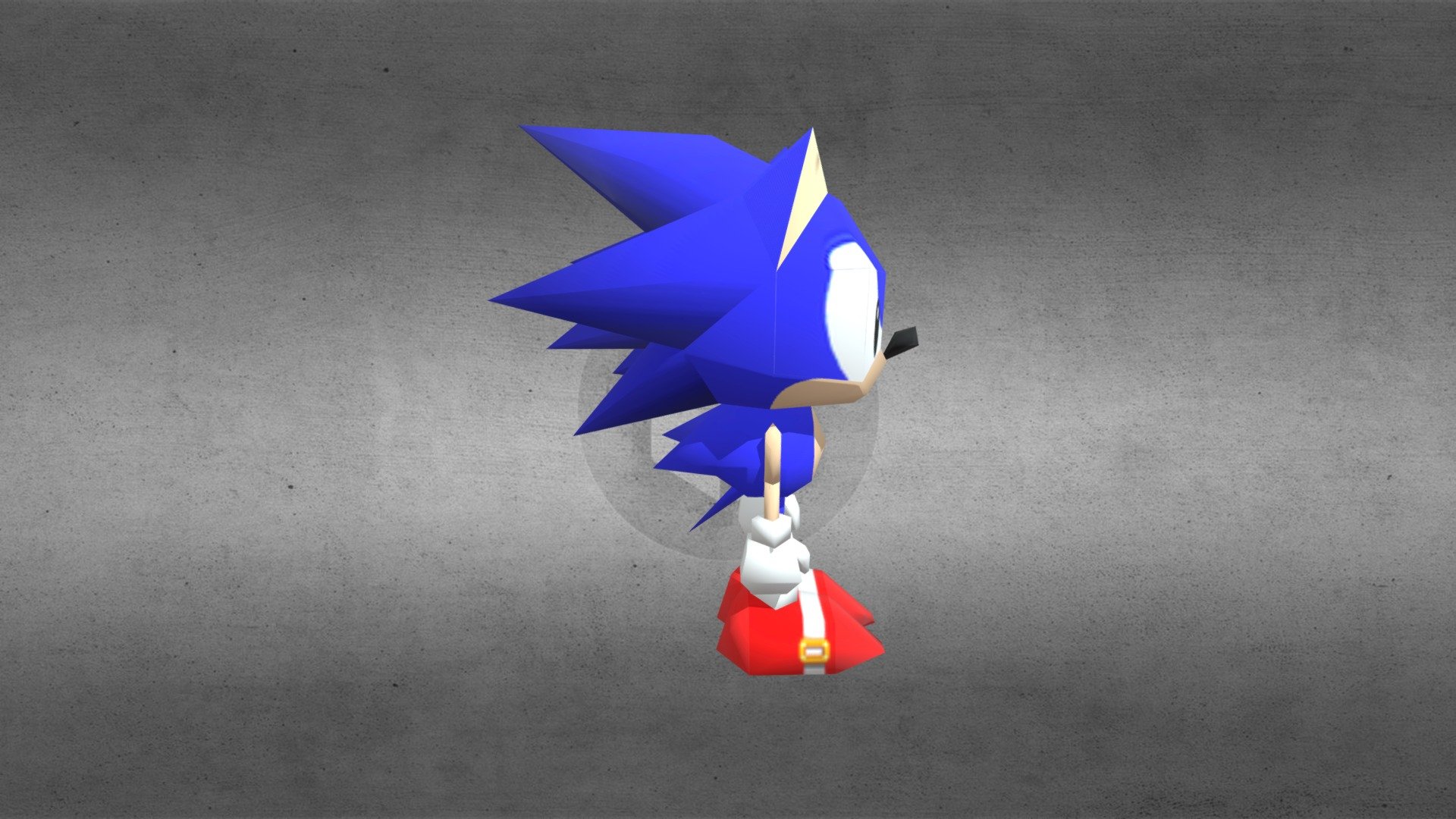 Saturn - Sonic 3D Blast Sonic 3D Flickys Island - 3D model by ...