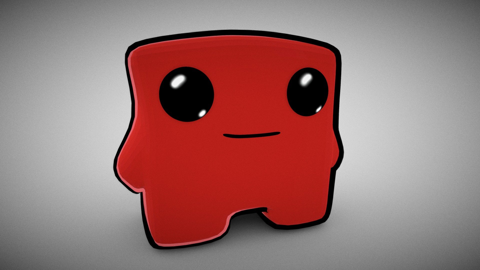 Super Meatboy - 3D model by Azaahh [ffc67e9] - Sketchfab
