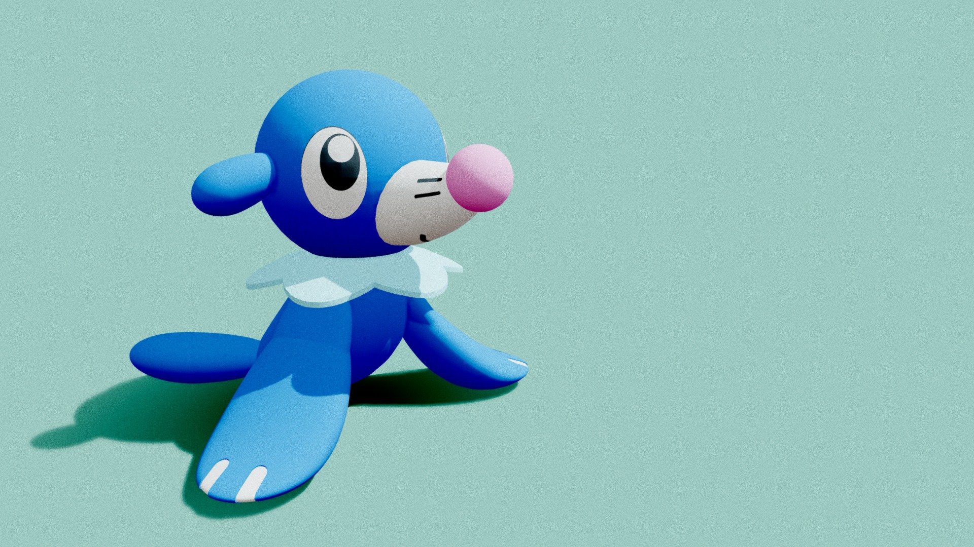 Popplio - Download Free 3D model by Squirmy Worm (@squirmyworm064 ...
