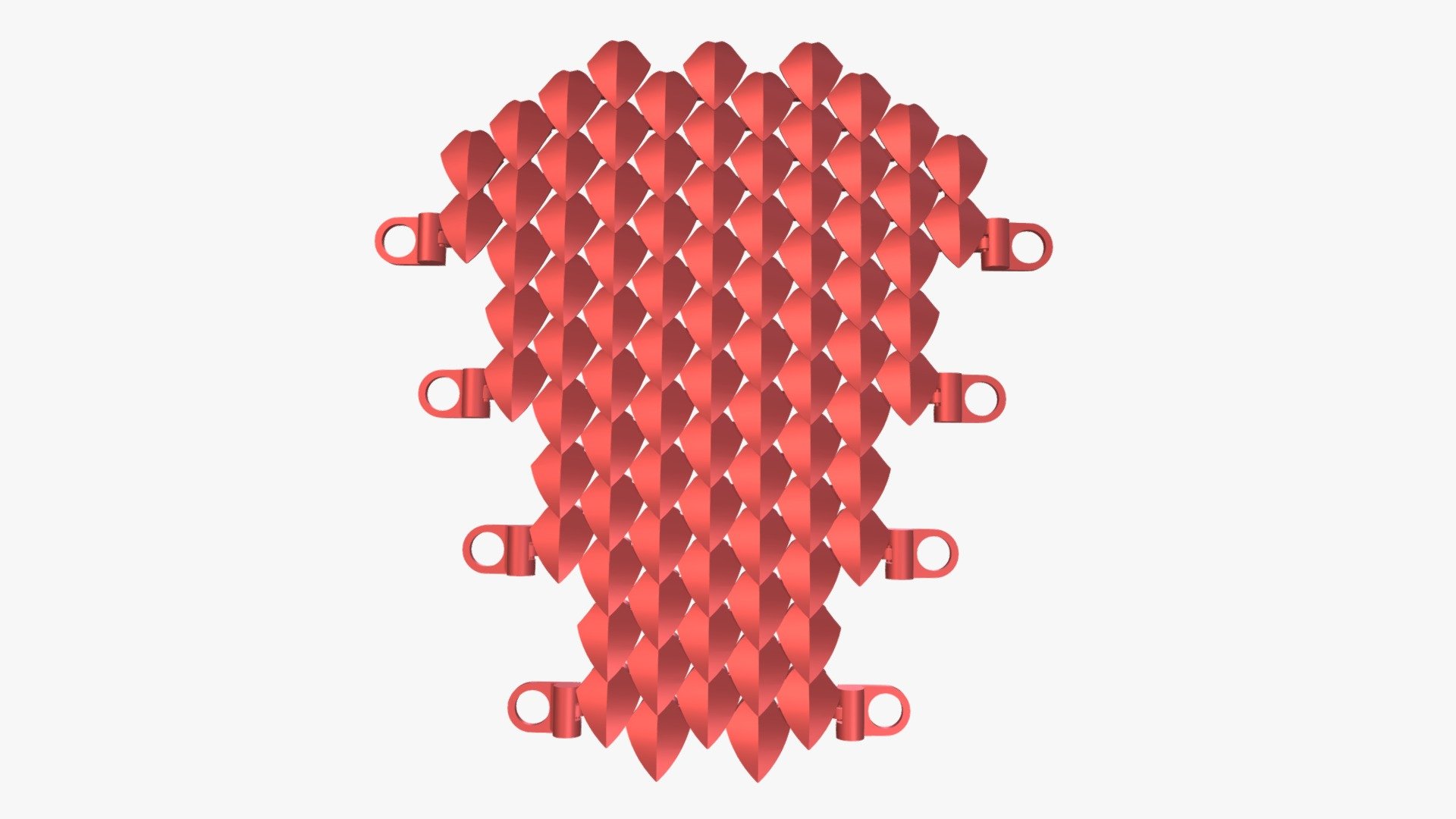 Articulated Scalemail Bracer - 3D Printing - 3D model by propsmaker ...