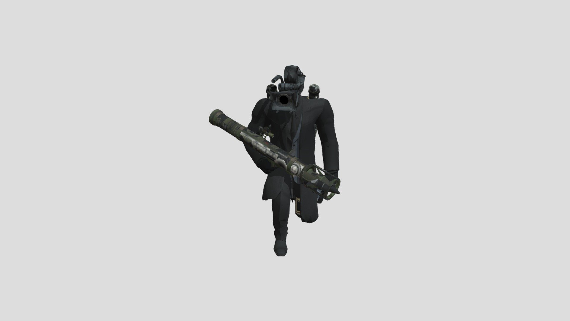 Large-rocket-cameraman - Download Free 3D model by Amaizing?! Bom ...