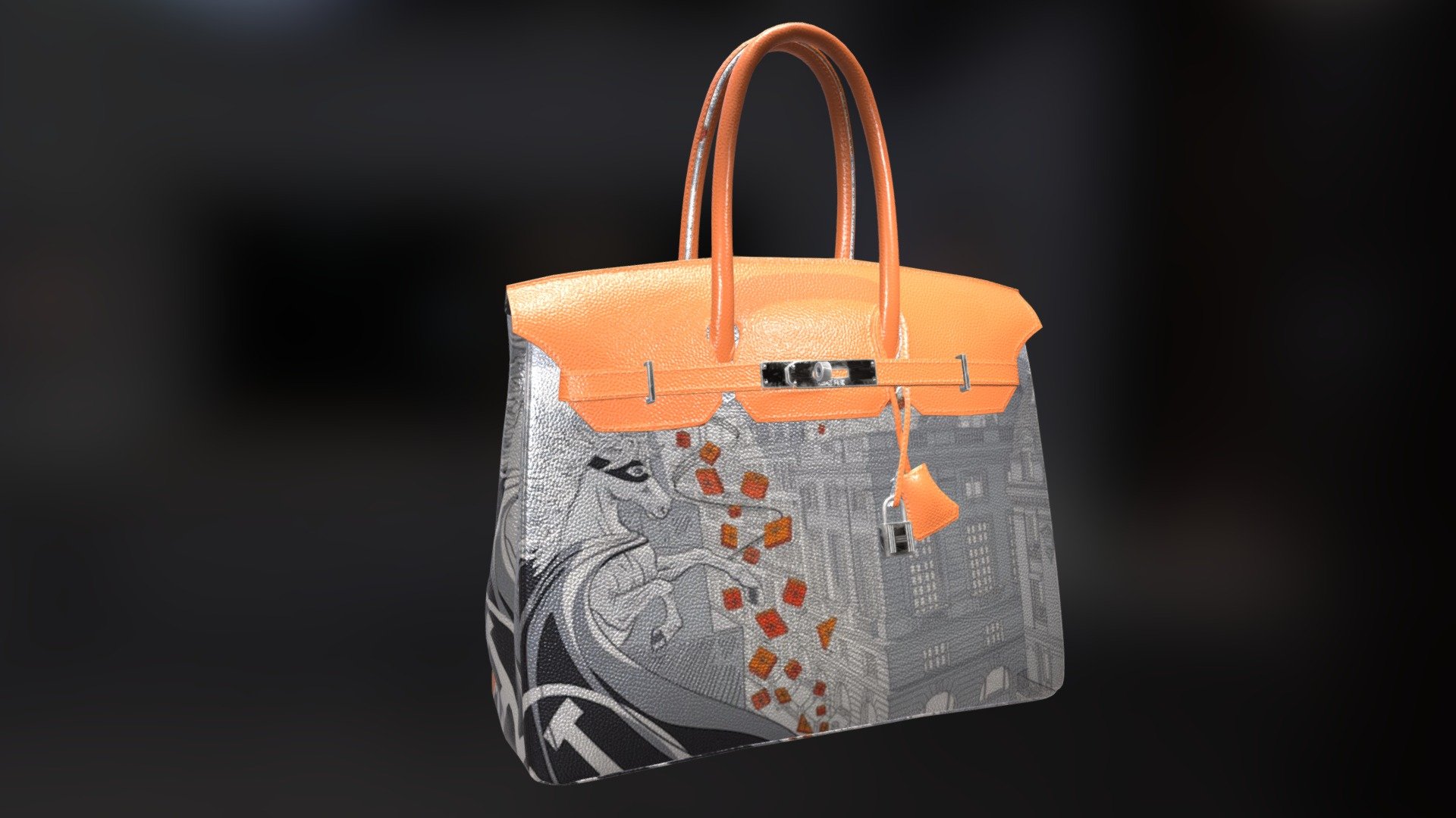 HERMÉS BIRKIN 2 - Download Free 3D model by Roberto Domínguez ...