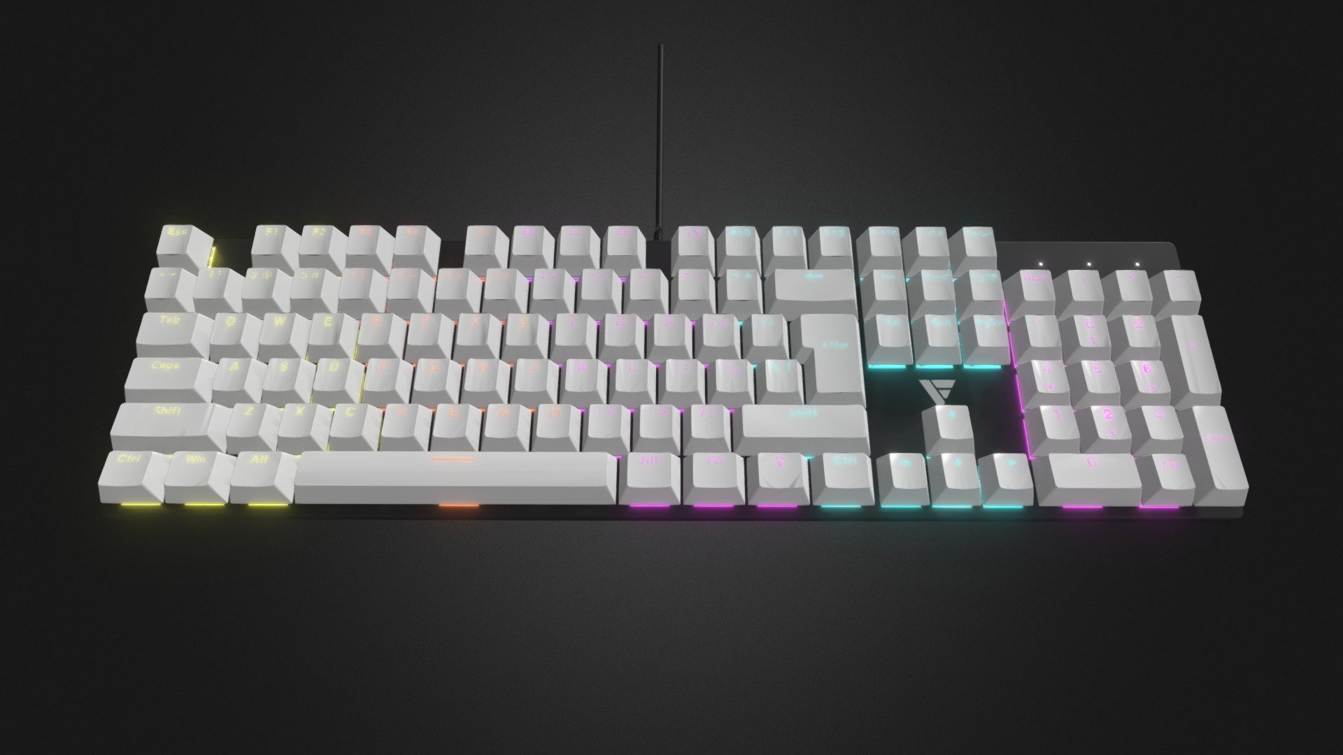 Teclado - Avro - 3D model by Force One (@forceonegg) [ffc94b2] - Sketchfab