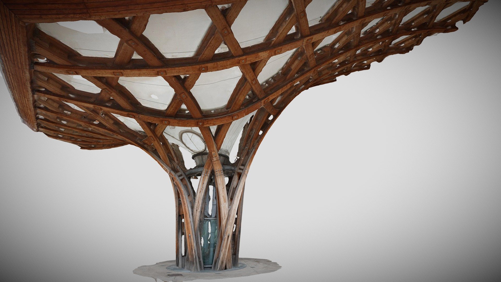Centre Pompidou Metz (détail) - Download Free 3D model by PatrikRoy ...