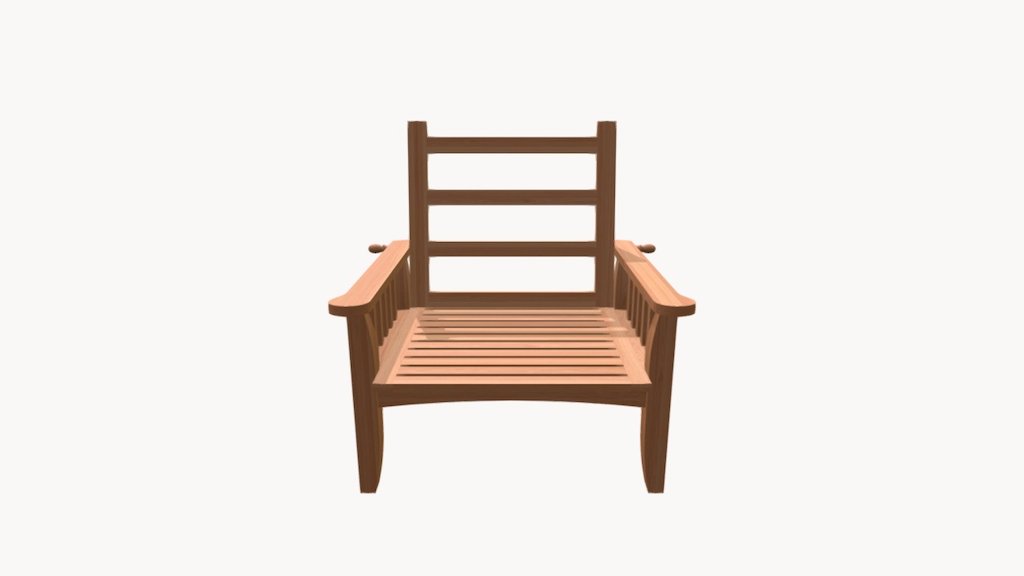 Easy Chair - 3D model by Drafter Furniture (@fatin93) [ffc9d90] - Sketchfab