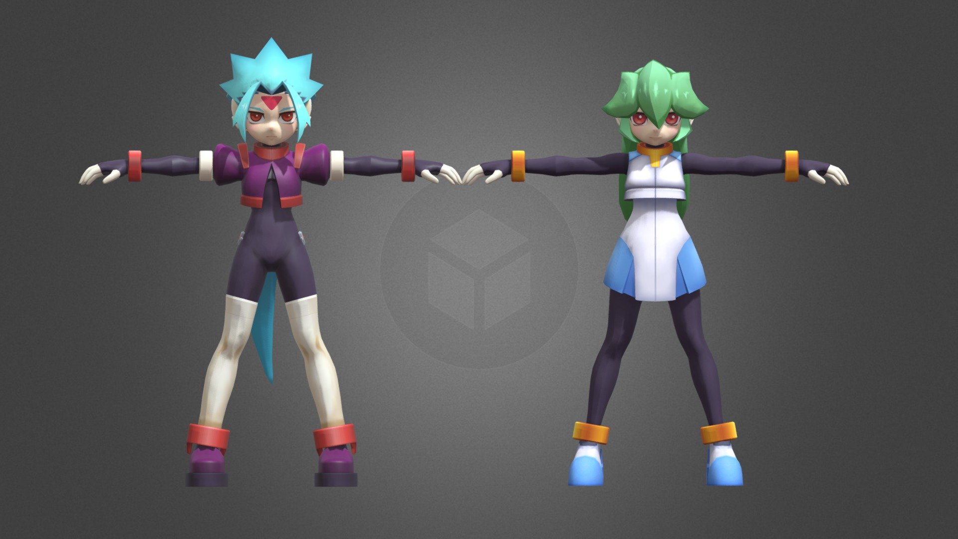 Megaman X dive Megaman zx Pandora and Prometheus - Download Free 3D ...