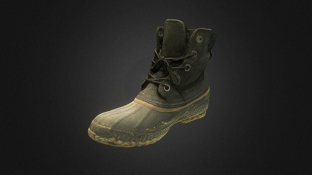 Boot - 3D model by Sobisya_3D [ffca80e] - Sketchfab