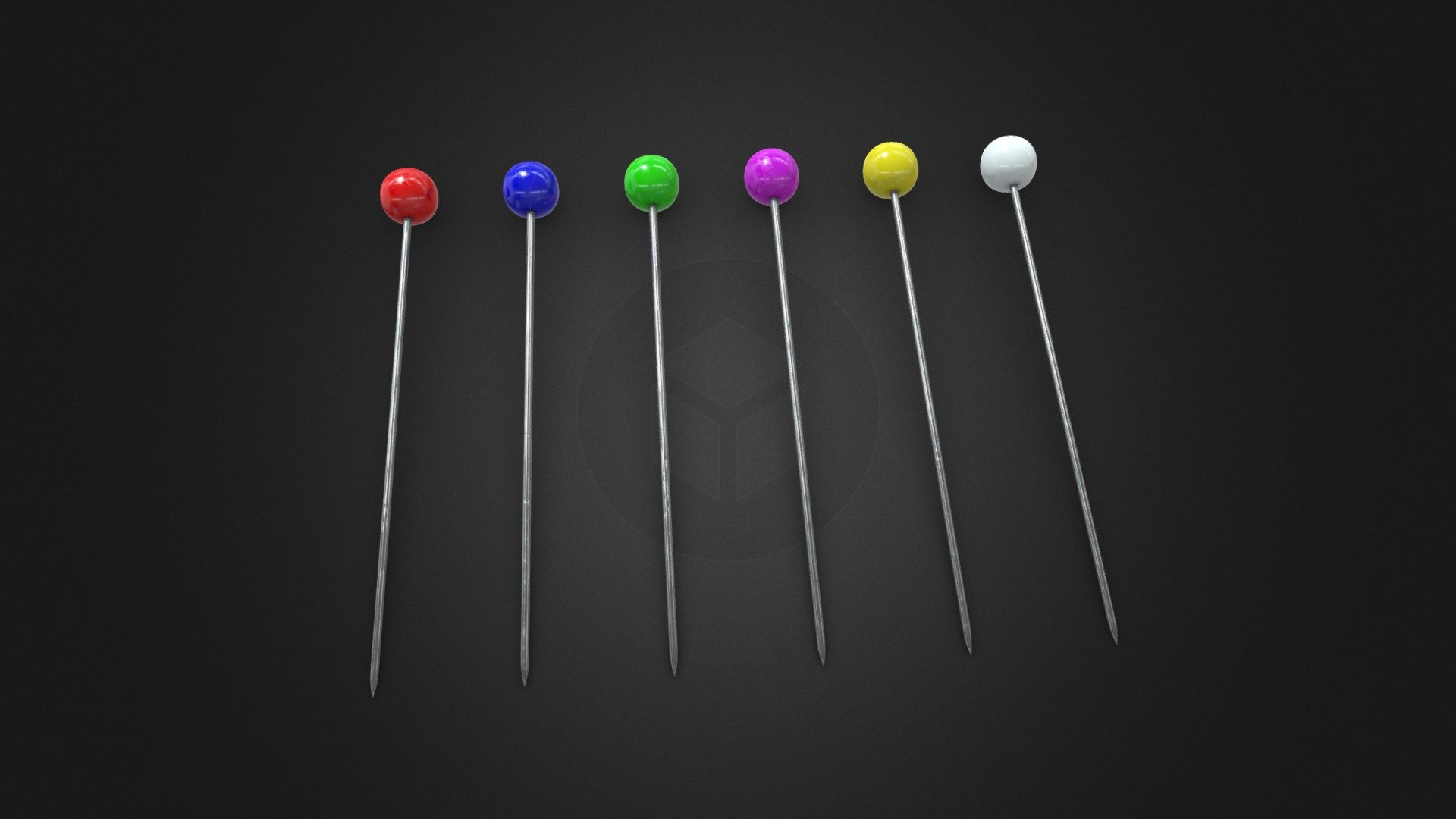 Tailor Pins - 3D model by Grishmanovskij Anton (@GrishmanovskijAnton ...