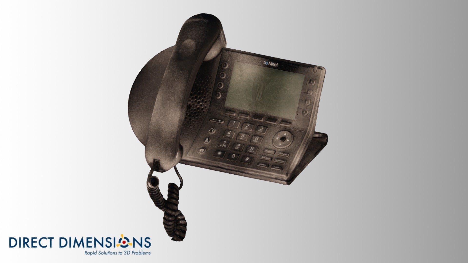 Desk Phone (Sprayed) - 3D model by Direct Dimensions (@dirdim) [ffcc058 ...