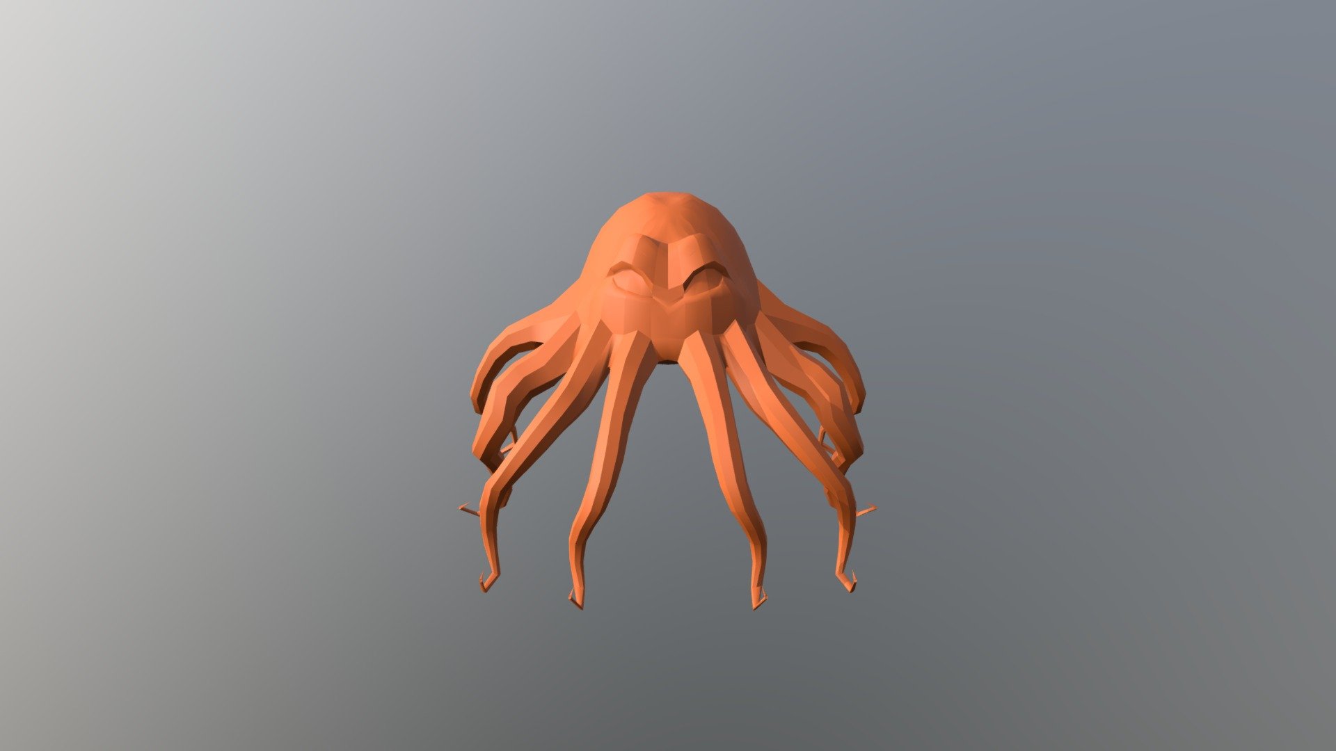 octopus - 3D model by JulieMariaTollefesen [ffcc6a5] - Sketchfab