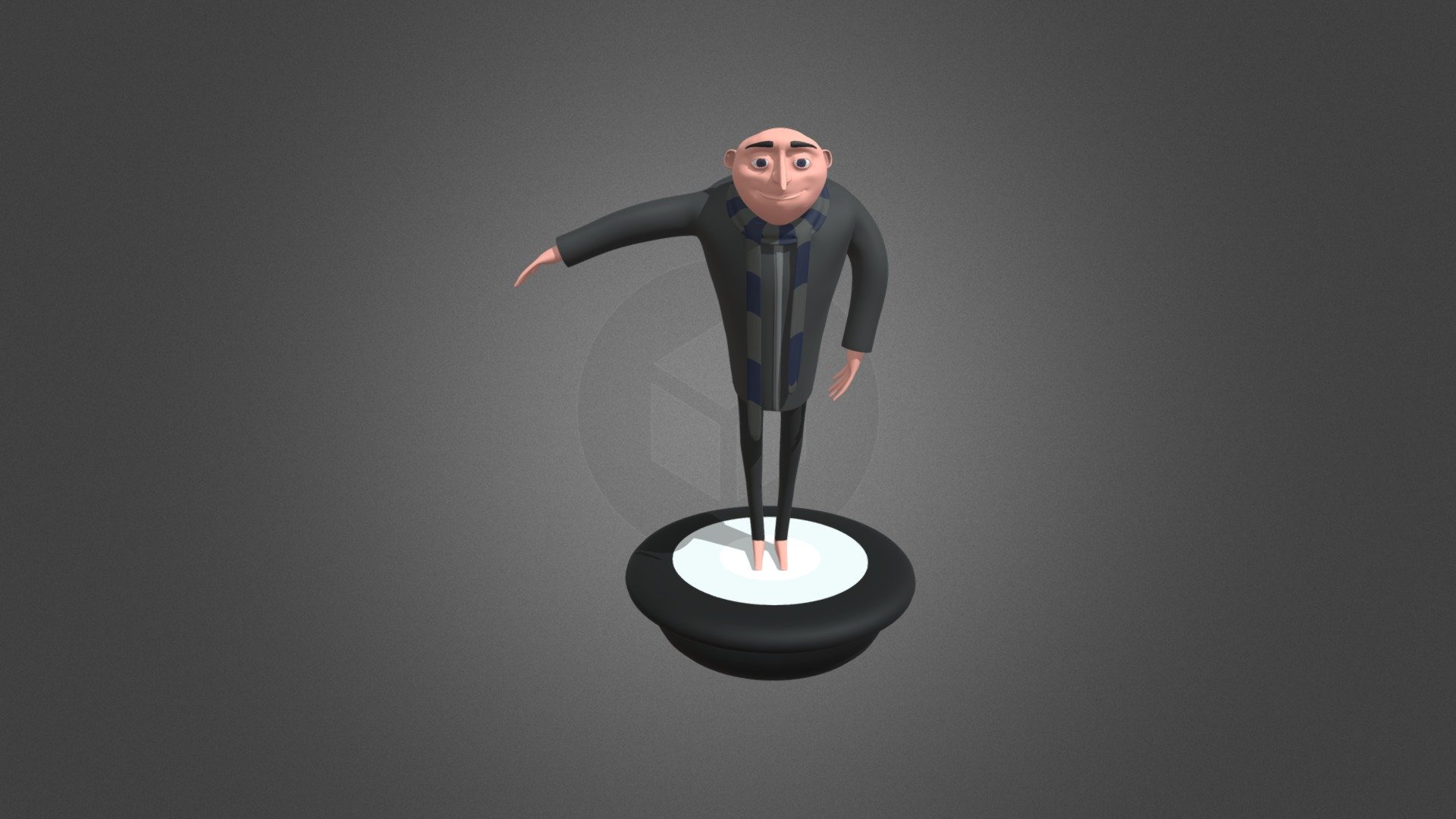 Gru_Mi_Villano_Favorito - 3D model by Brayan_Lopez [ffcef71] - Sketchfab