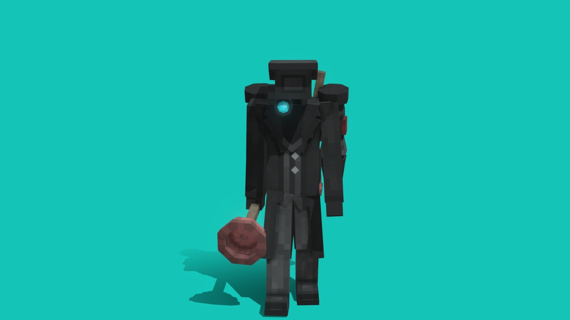 Plungerman - Download Free 3D model by Mr. Dreivar (@MrDreivar ...