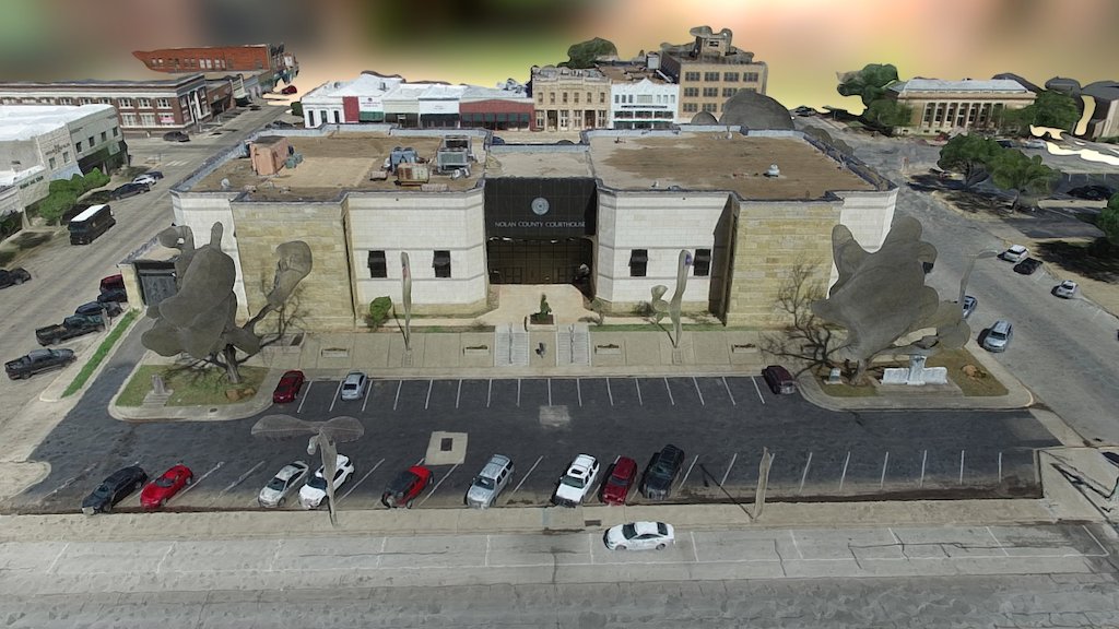 Nolan County Courthouse 3d Mesh - Download Free 3D model by UM ...