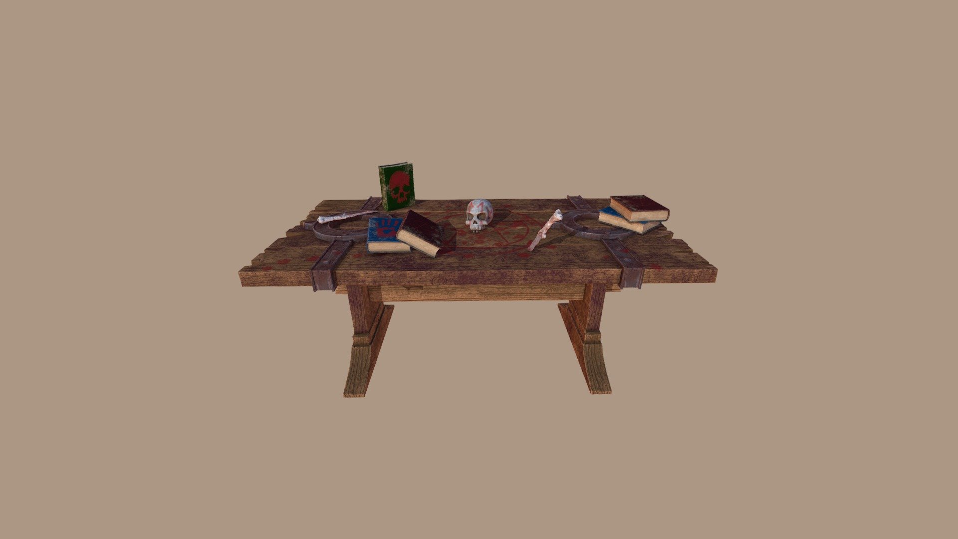 Necromancer Table - 3D model by Nicholas Carter (@NCarter) [ffcff87 ...