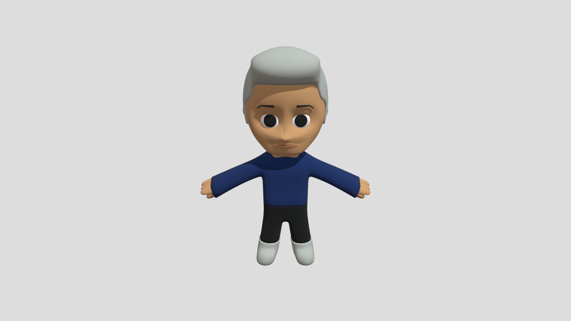 Character Model - Silver - 3D model by Ibrahim.Ejaz [ffd1977] - Sketchfab