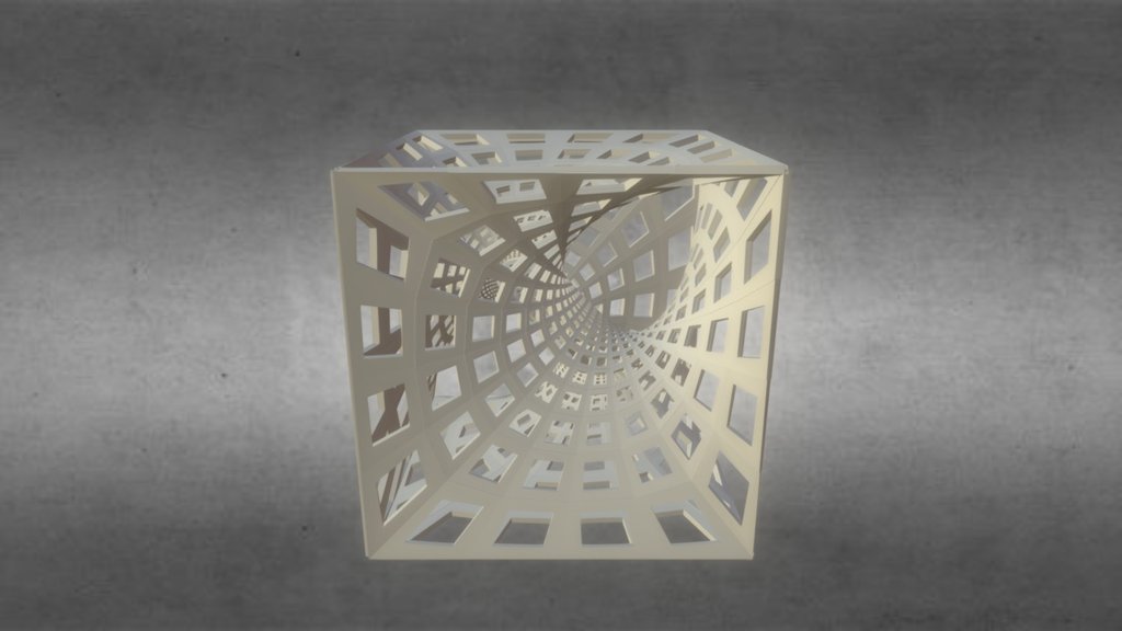 Minimal Surface Cube - 3D model by pj (@paojo) [ffd1990] - Sketchfab
