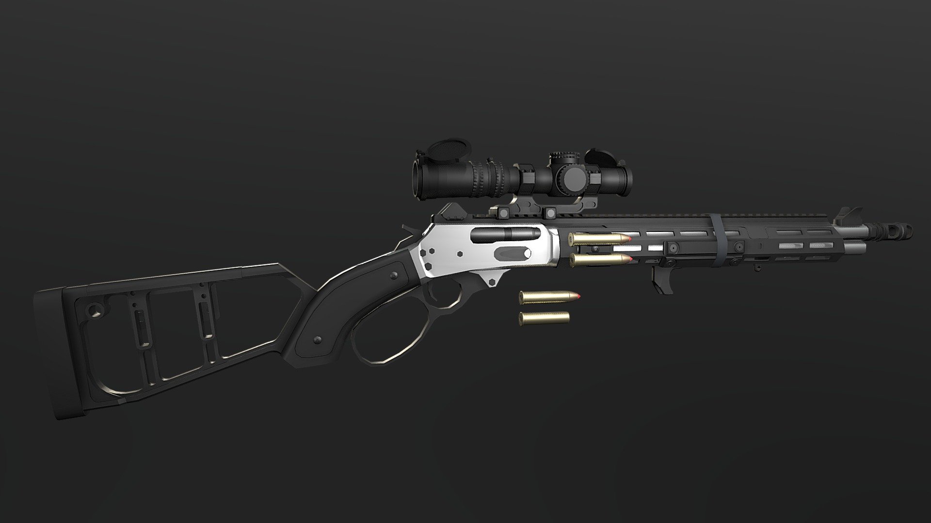 Marlin 1895 SBL (Midwest Kit) - Download Free 3D model by Aldensin ...