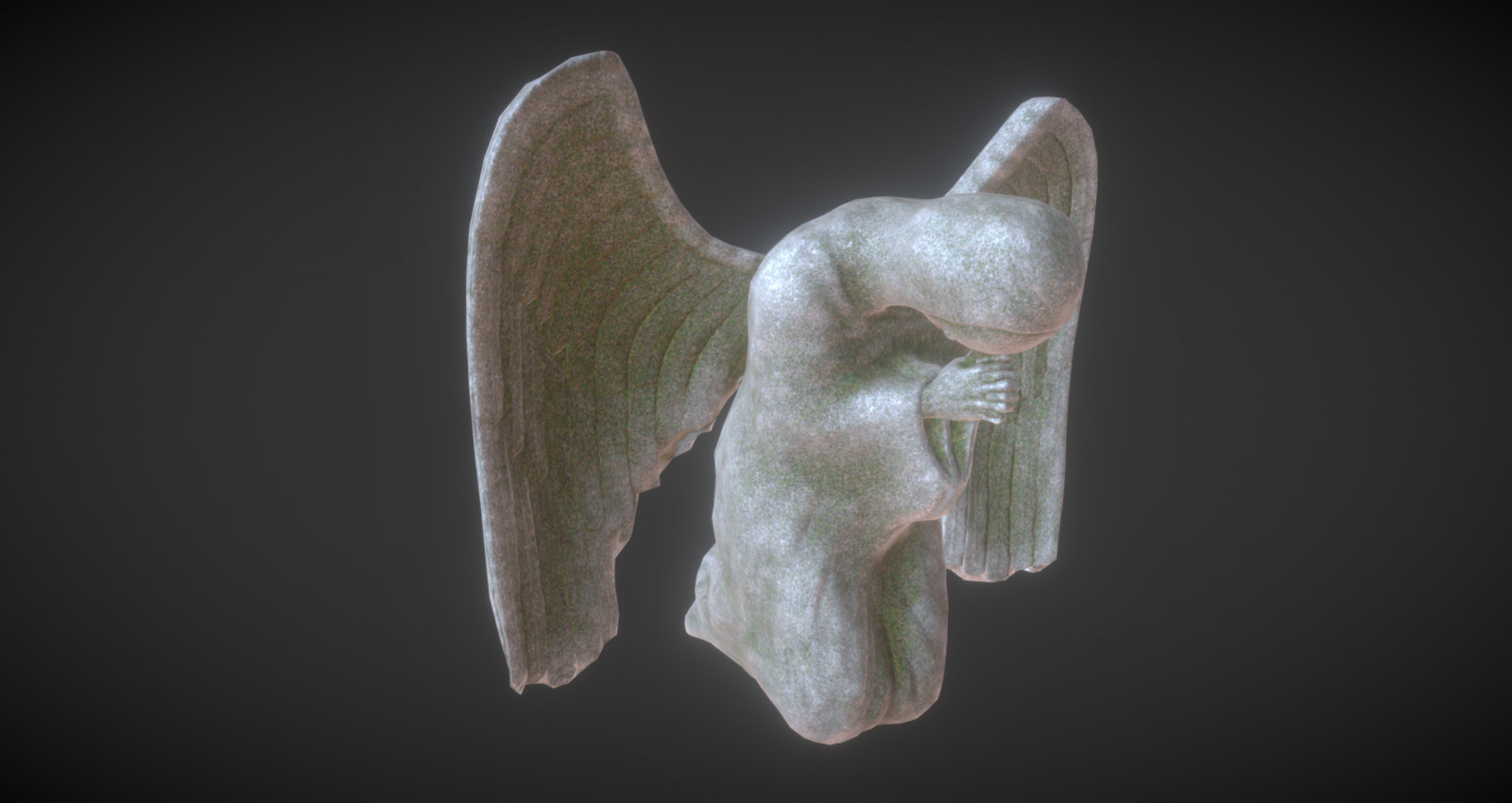 Angel Statue - 3D model by antoni4040 [ffd2d1c] - Sketchfab