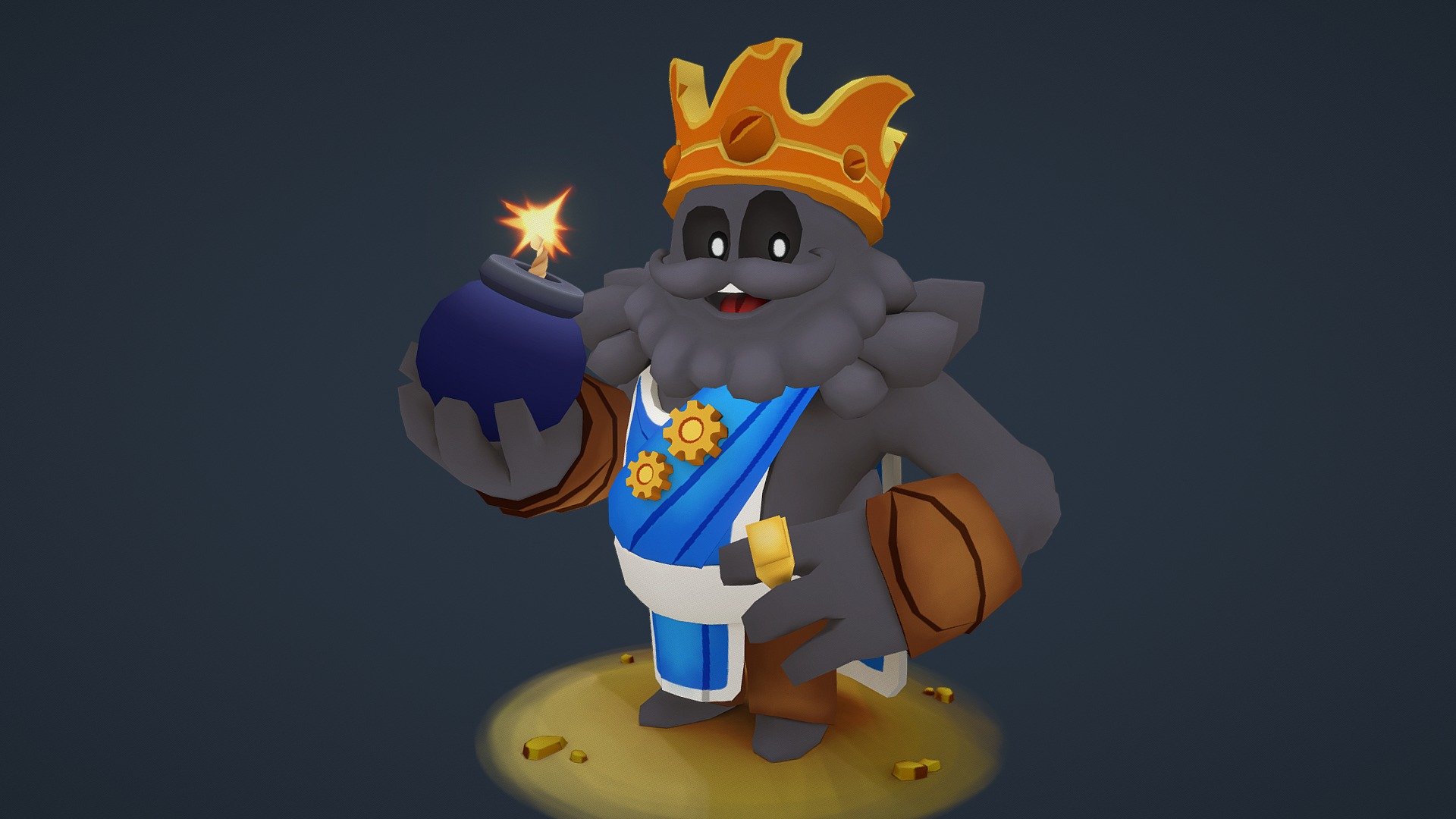 Badland Brawl - King Clony - 3D model by Eren Özel (@erenozel) [ffd4361 ...