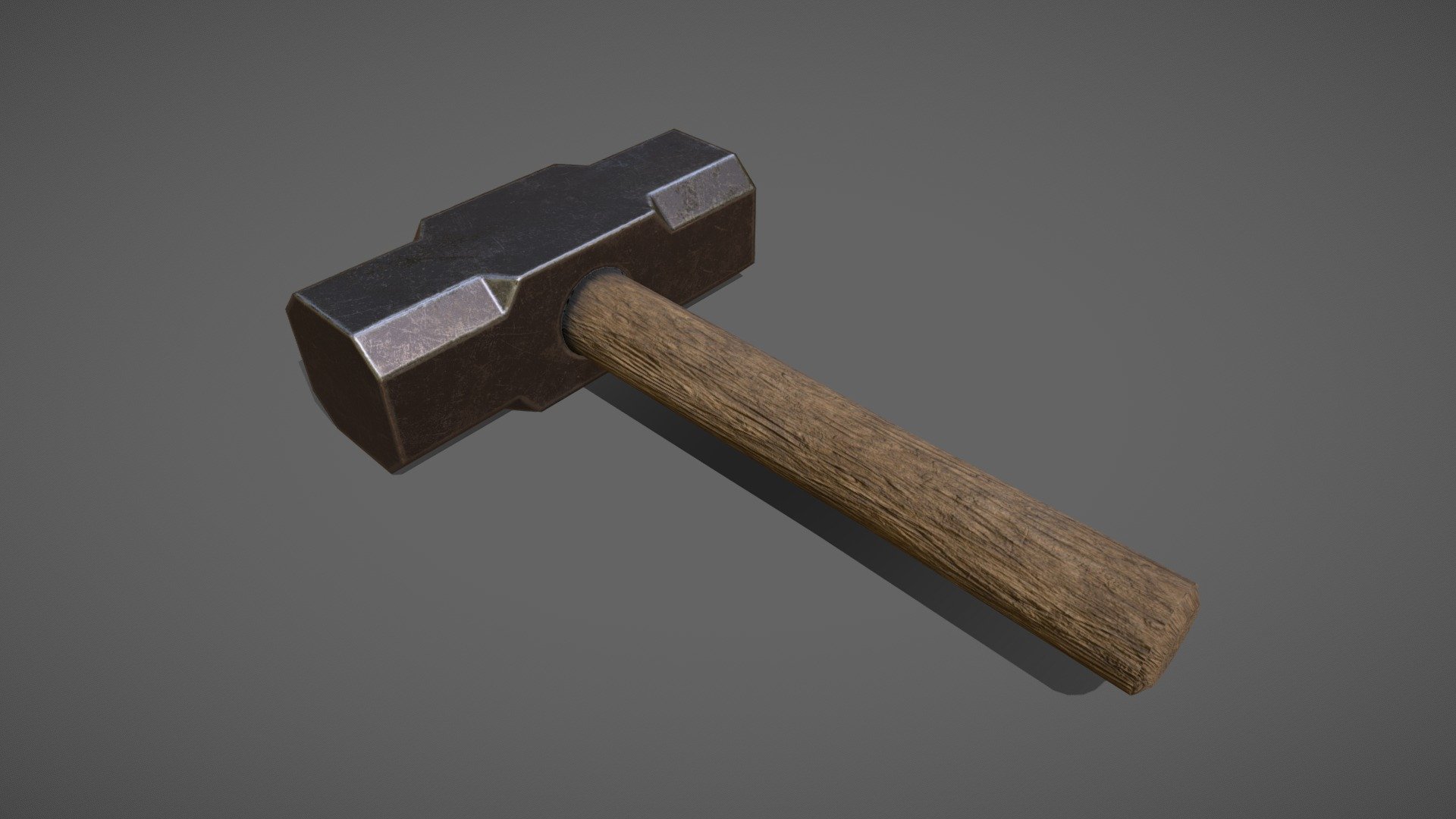 Hammer - Download Free 3D model by bunny (@bunbunny) [ffd4c5b] - Sketchfab