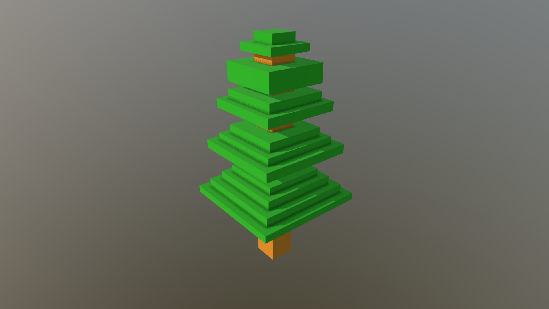 Voxel tree - Download Free 3D model by mrvovun [ffd5657] - Sketchfab
