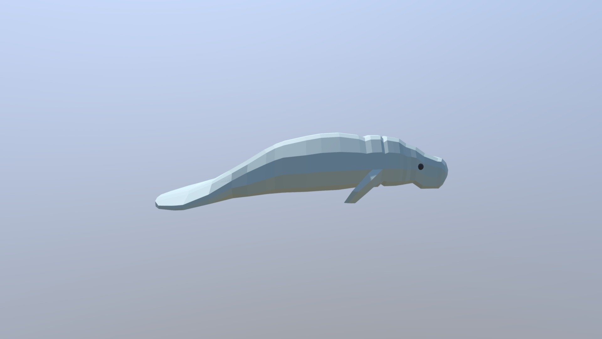 Low-poly Manatee - Download Free 3D model by Zafflex [ffd673d] - Sketchfab