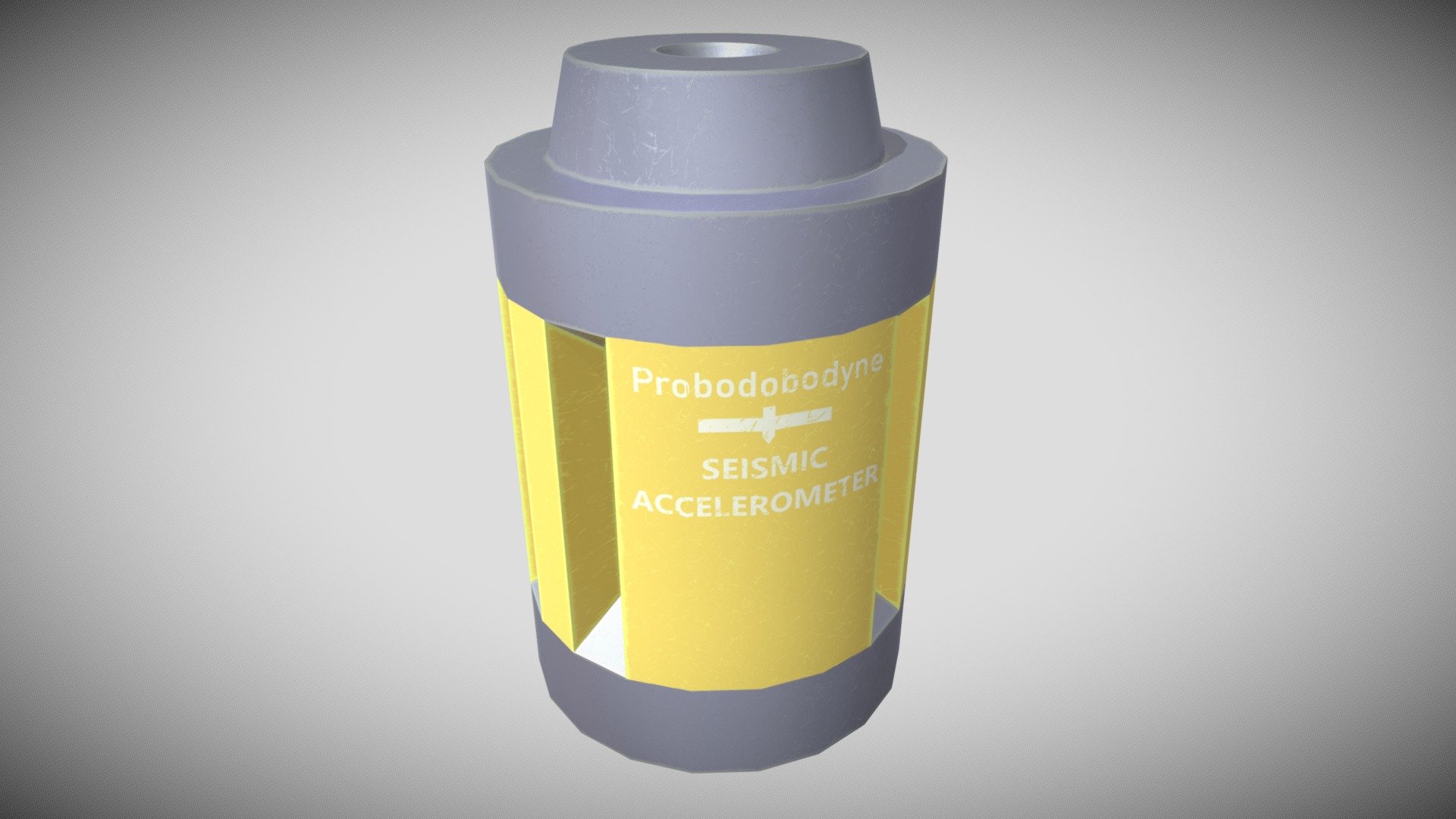 Seismic Accelerometer Kerbal Space Program - Download Free 3D model by ...