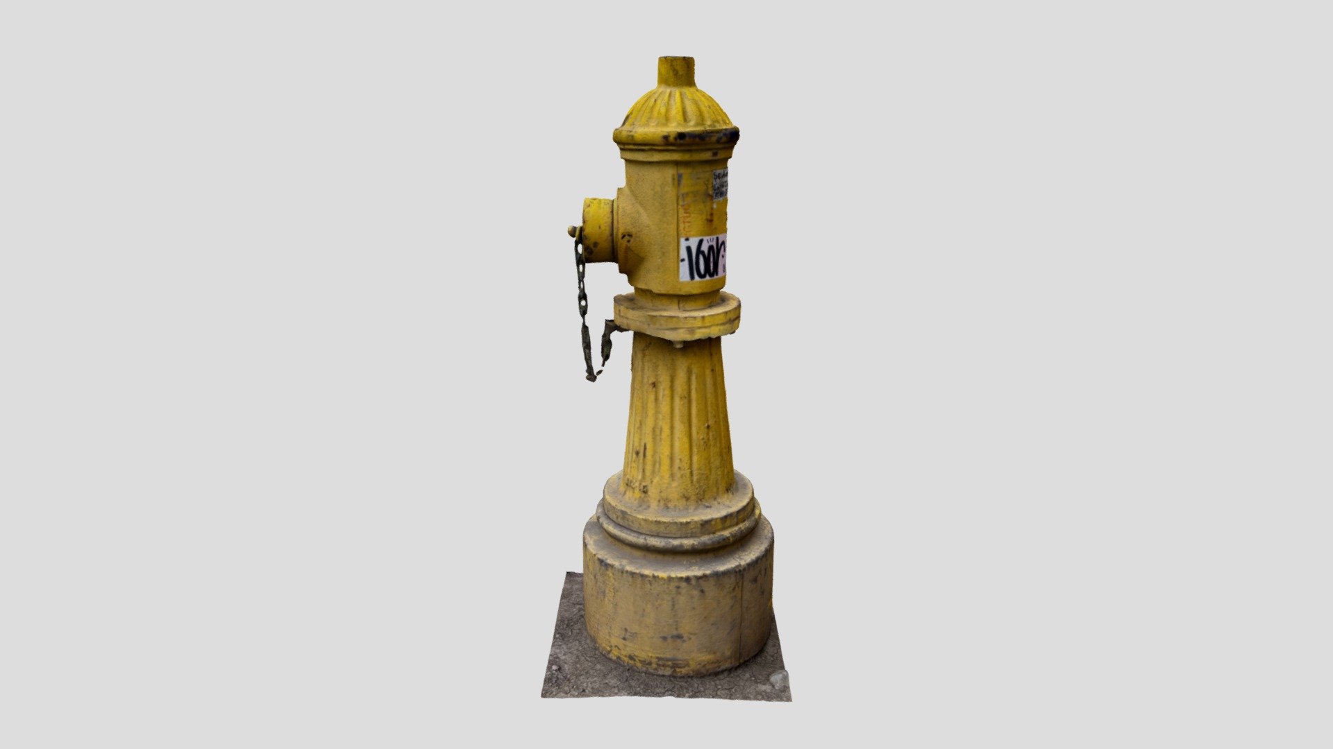 Fire Hydrant with decals and a sticker - Download Free 3D model by ...