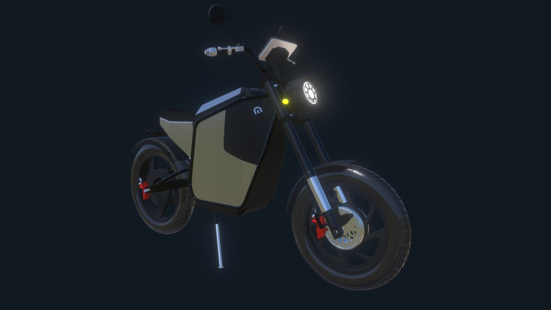 MOBI MOPED CK2 - 3D model by Fede (@fedemergent) [ffd7016] - Sketchfab
