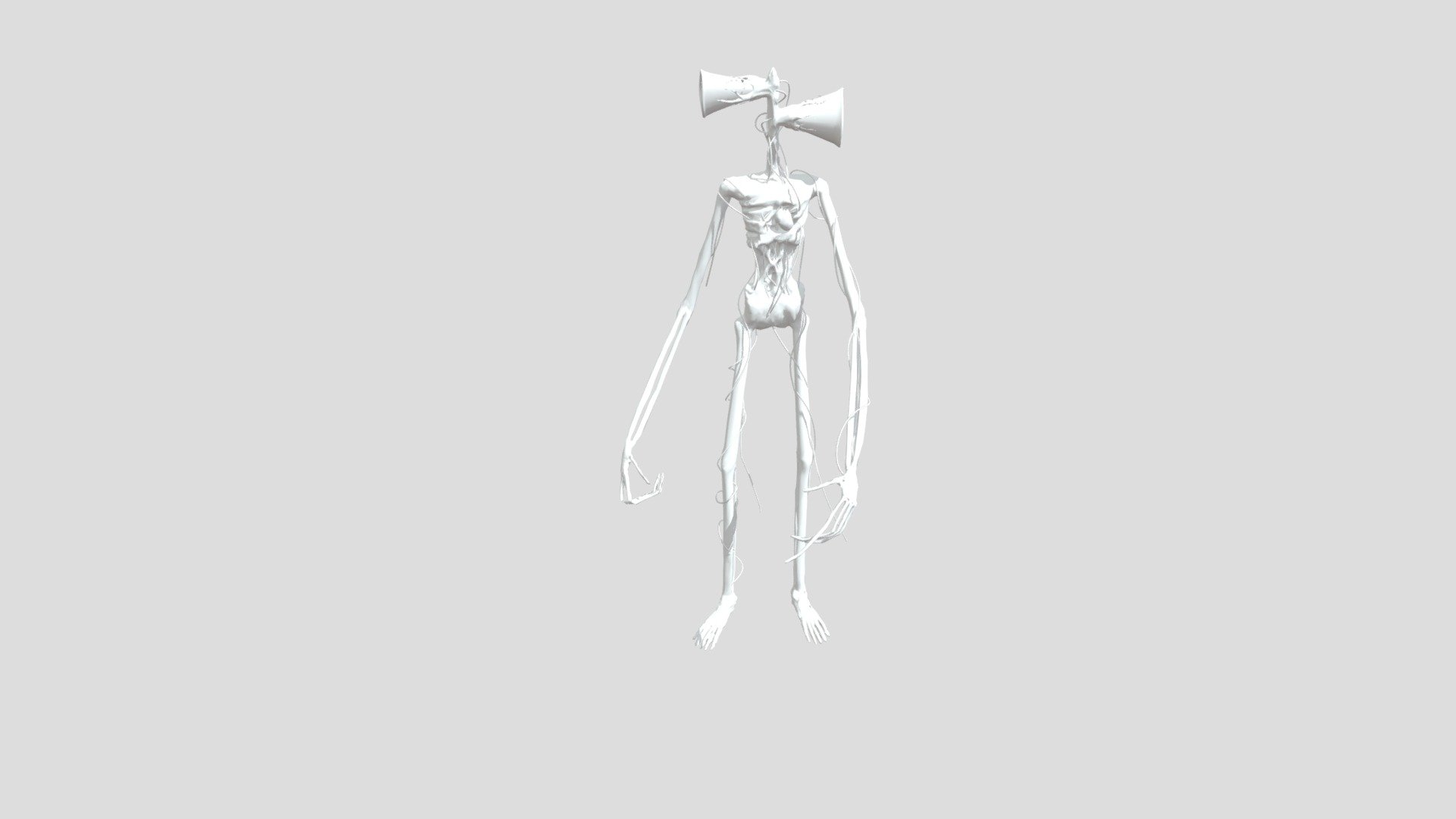 Siren Head (FOR FREE HAVE BONES) - Download Free 3D model by Hi ...