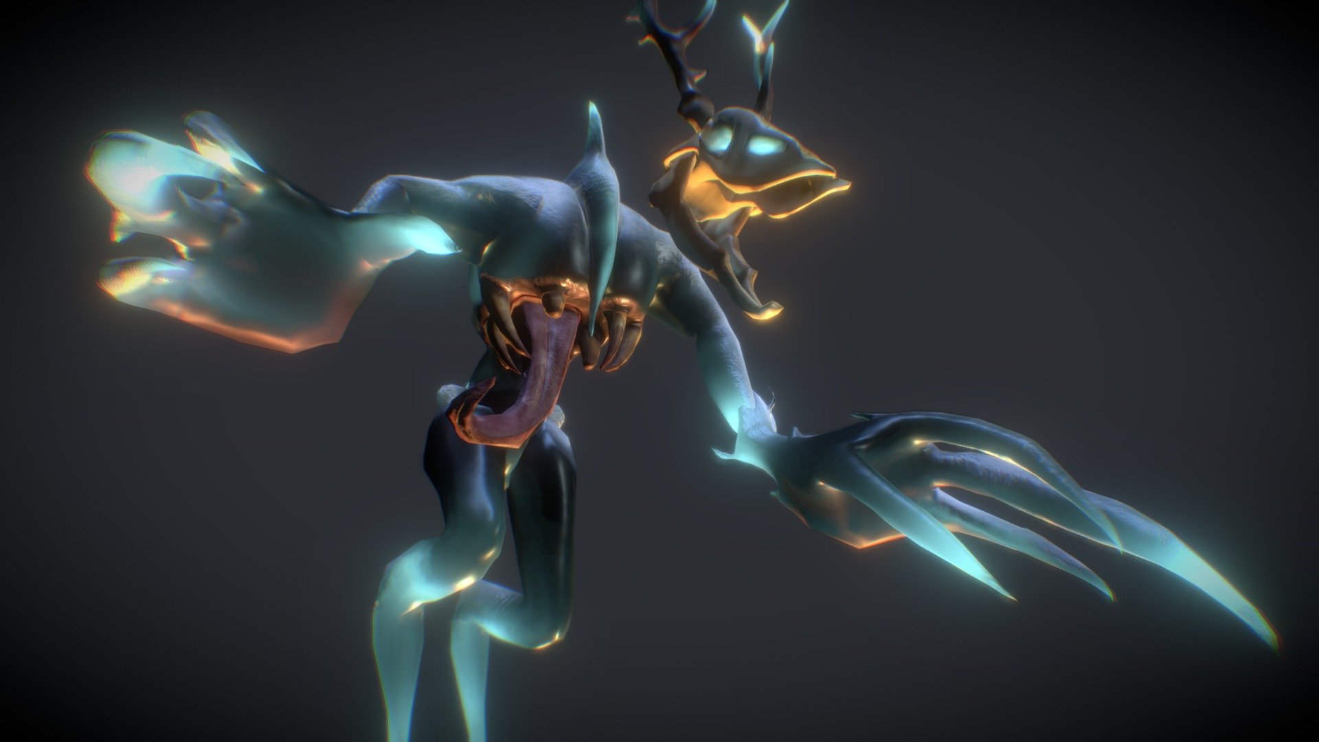 Ice_ Wendigo - 3D model by ReedTheFiend [ffd8c59] - Sketchfab
