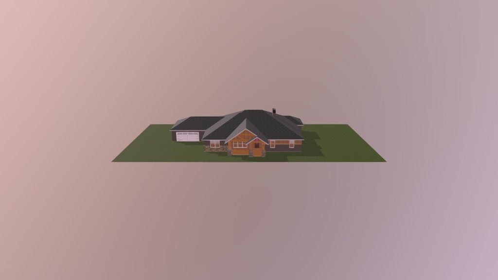bnb cedar with roof 62817 - 3D model by fanshare [ffd9b94] - Sketchfab