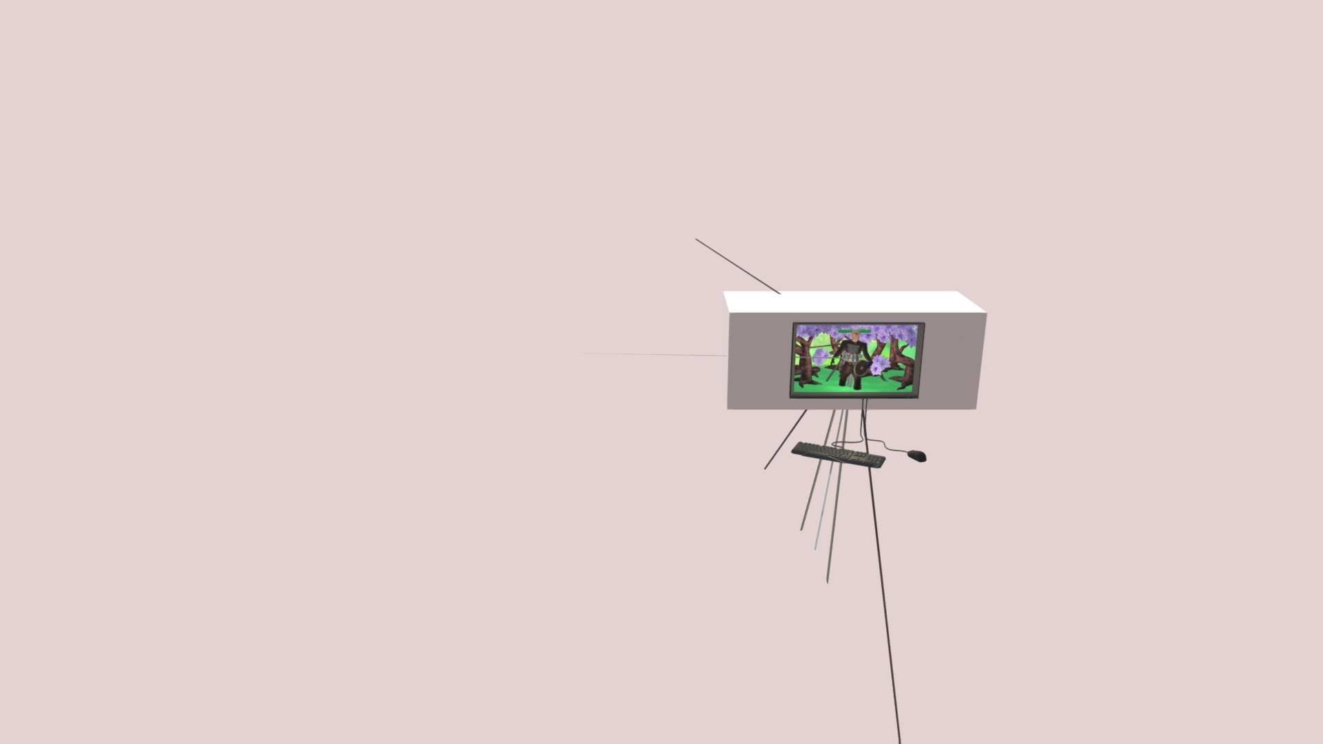 Video Game Diorama - 3D model by LaurenMW [ffda395] - Sketchfab