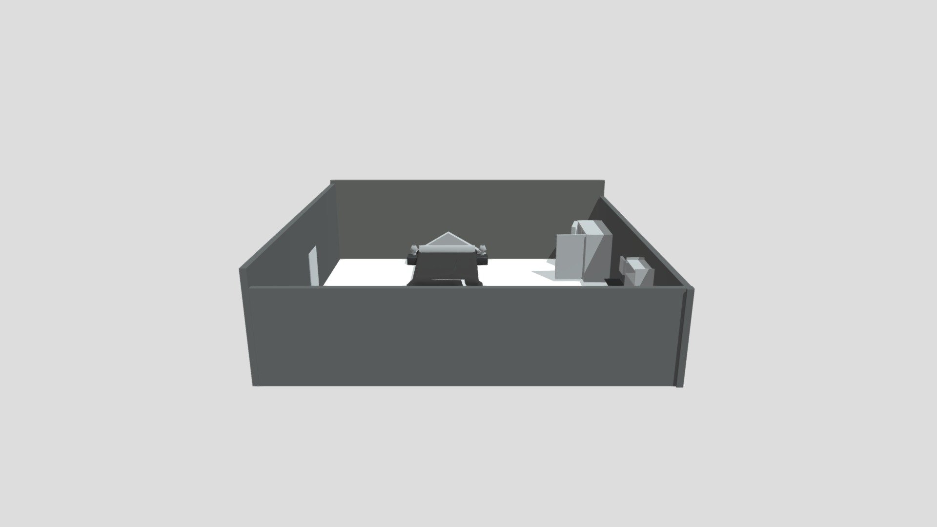 simple room - Download Free 3D model by Lanre_290 [ffdd906] - Sketchfab