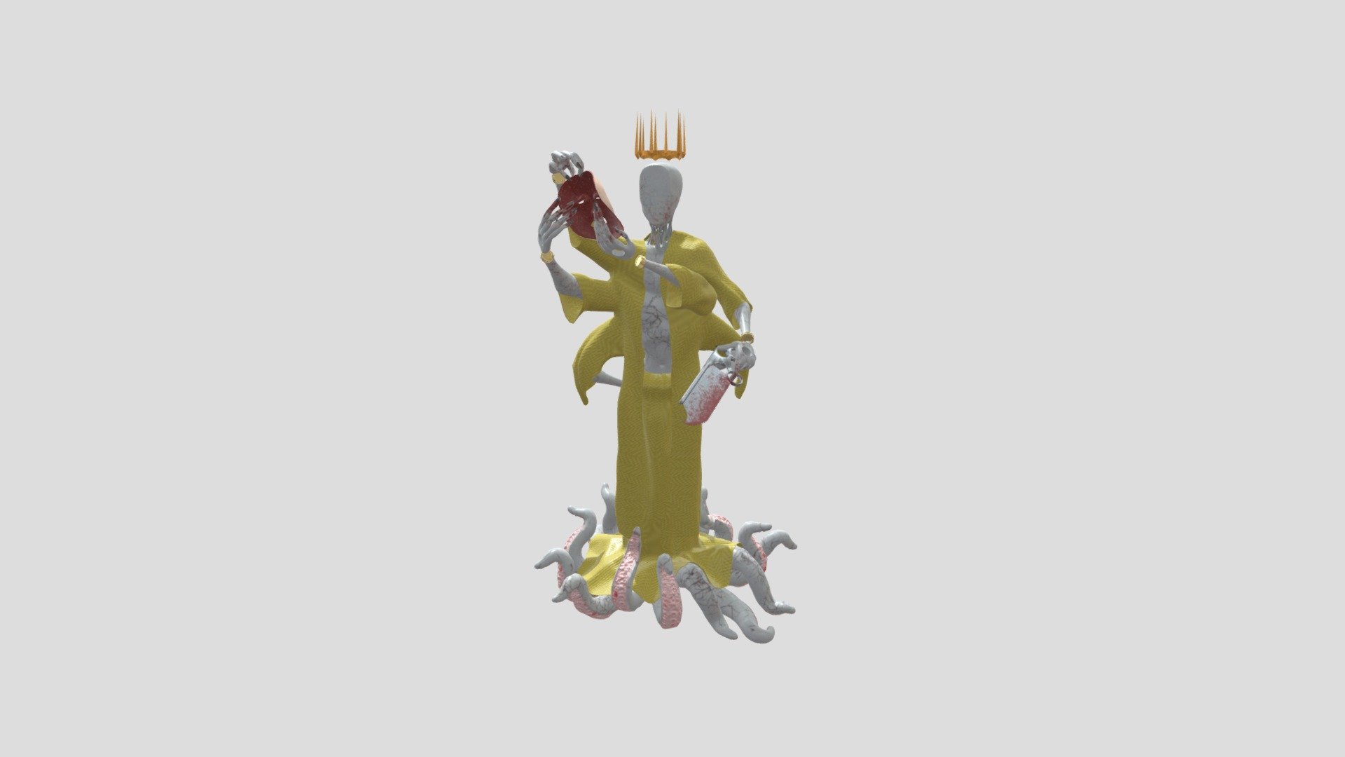 Faceless King - 3D model by SunBro18 [ffe0102] - Sketchfab