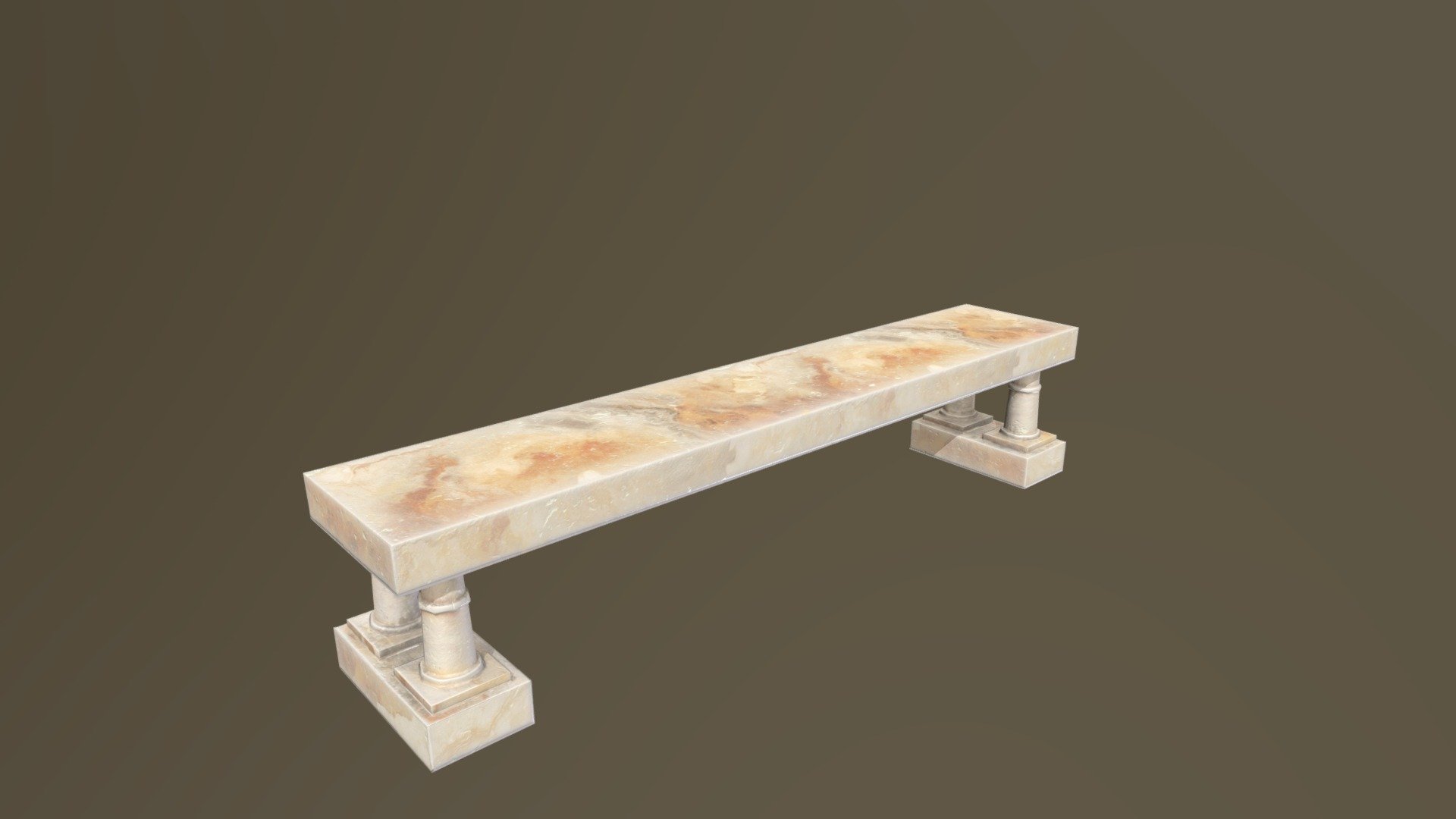 Marble bench - Download Free 3D model by diapant95 (@3DCraftsman ...