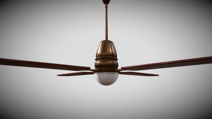 Ceilingfan 3D models - Sketchfab