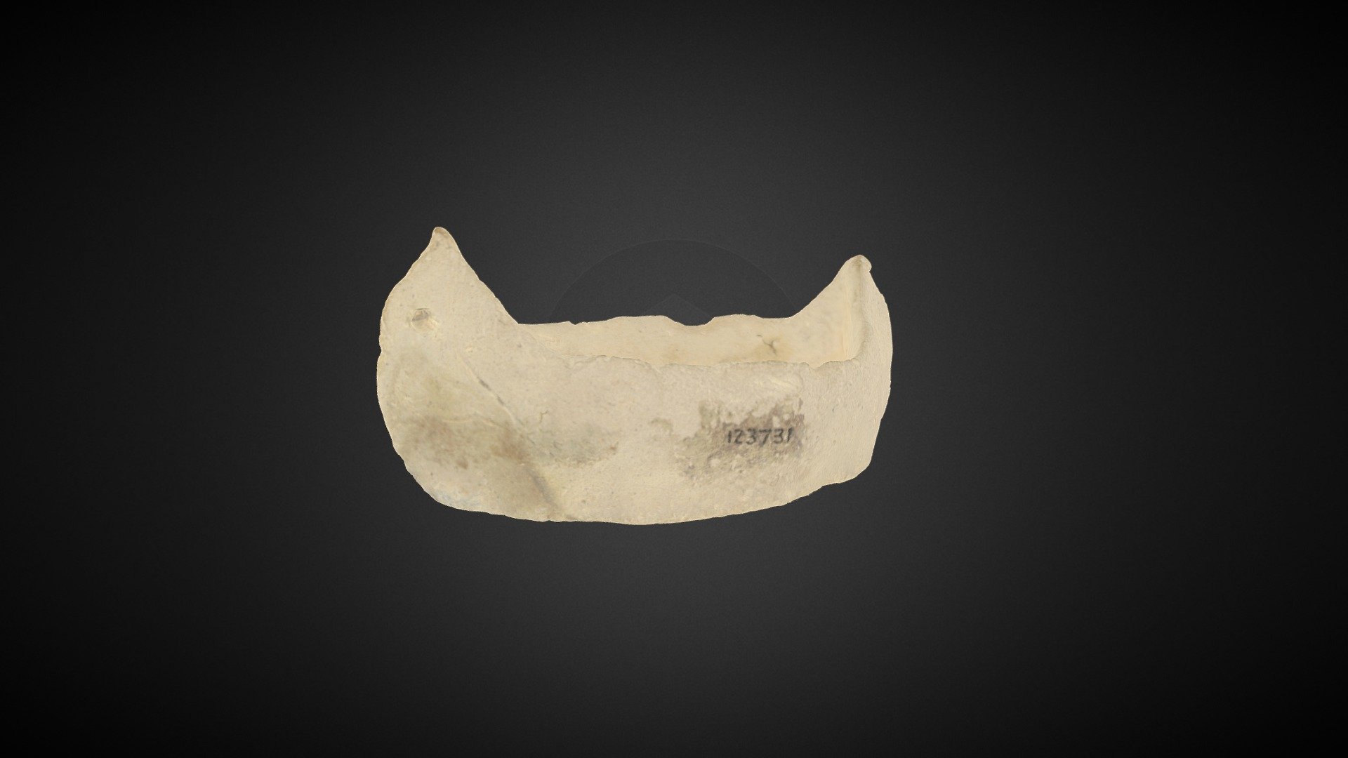 Fired clay model boat - Download Free 3D model by The British Museum ...