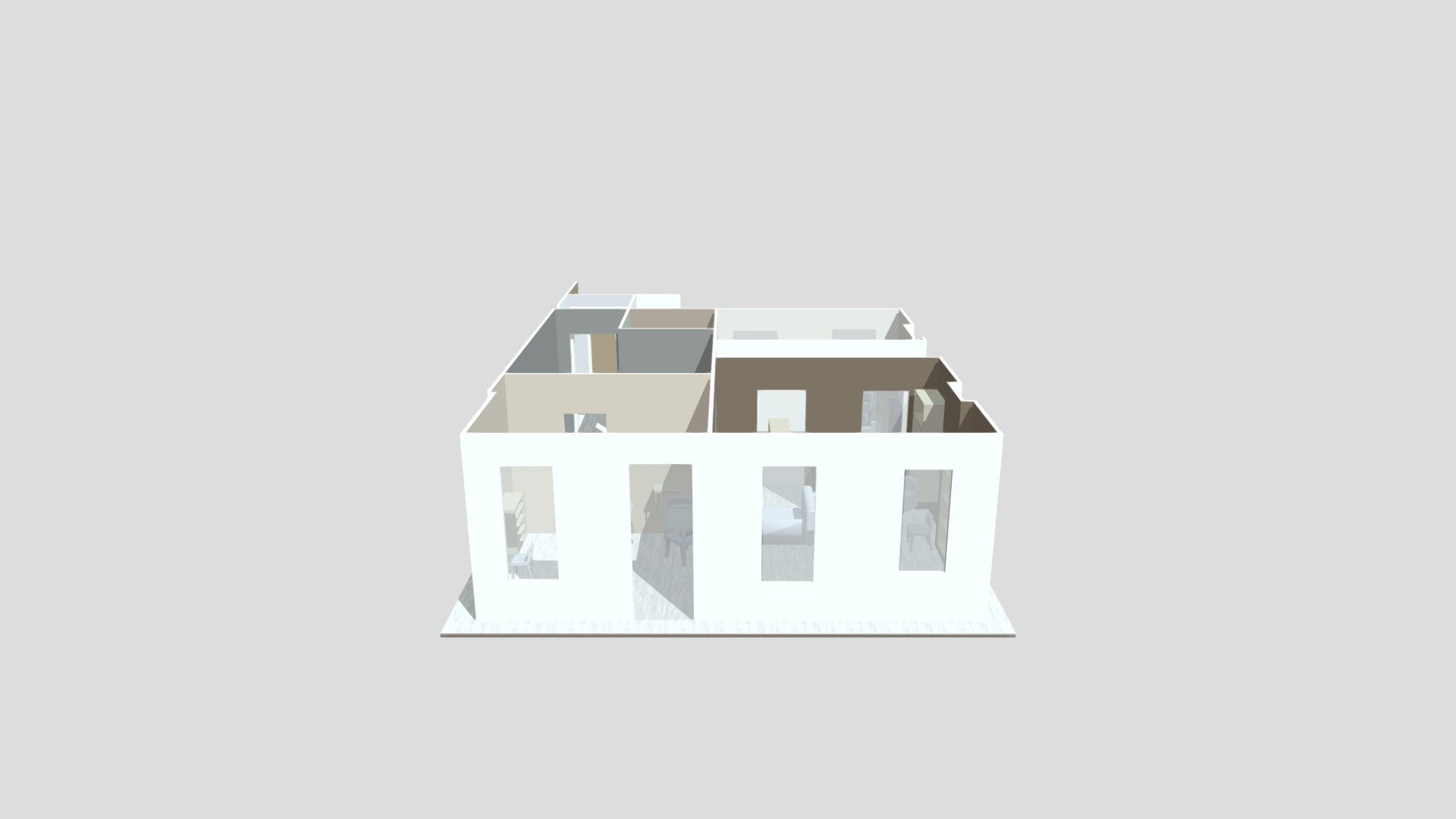 Gallier House: Family Quarters (Floorplan) - Download Free 3D model by ...