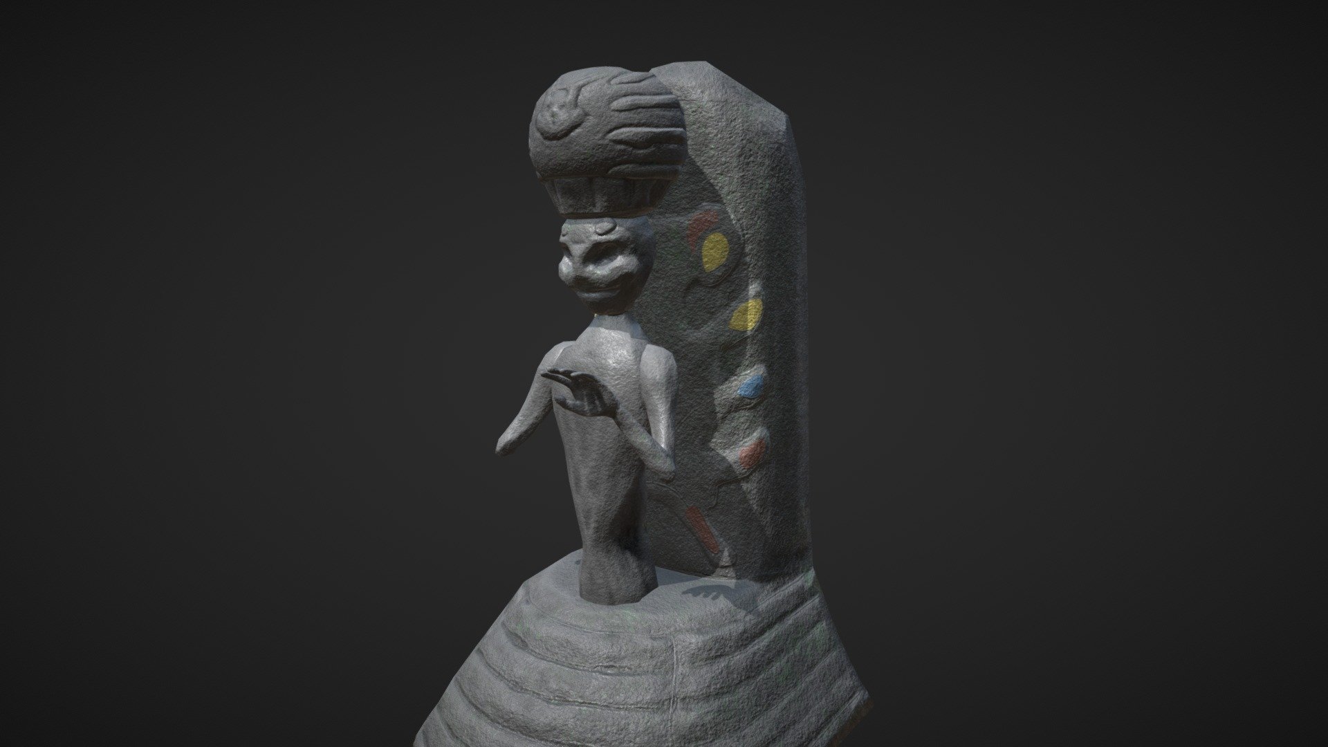Chest holder sculpture - 3D model by EdgeLoopRepeat [ffe5849] - Sketchfab