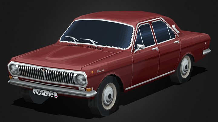 Gaz-24 3D models - Sketchfab