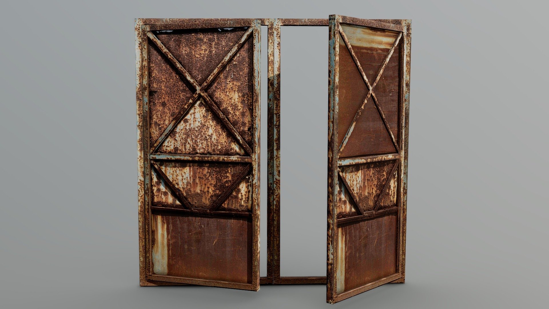 Old Rusty Gates - Buy Royalty Free 3D model by 3Dee (@mellydeeis ...