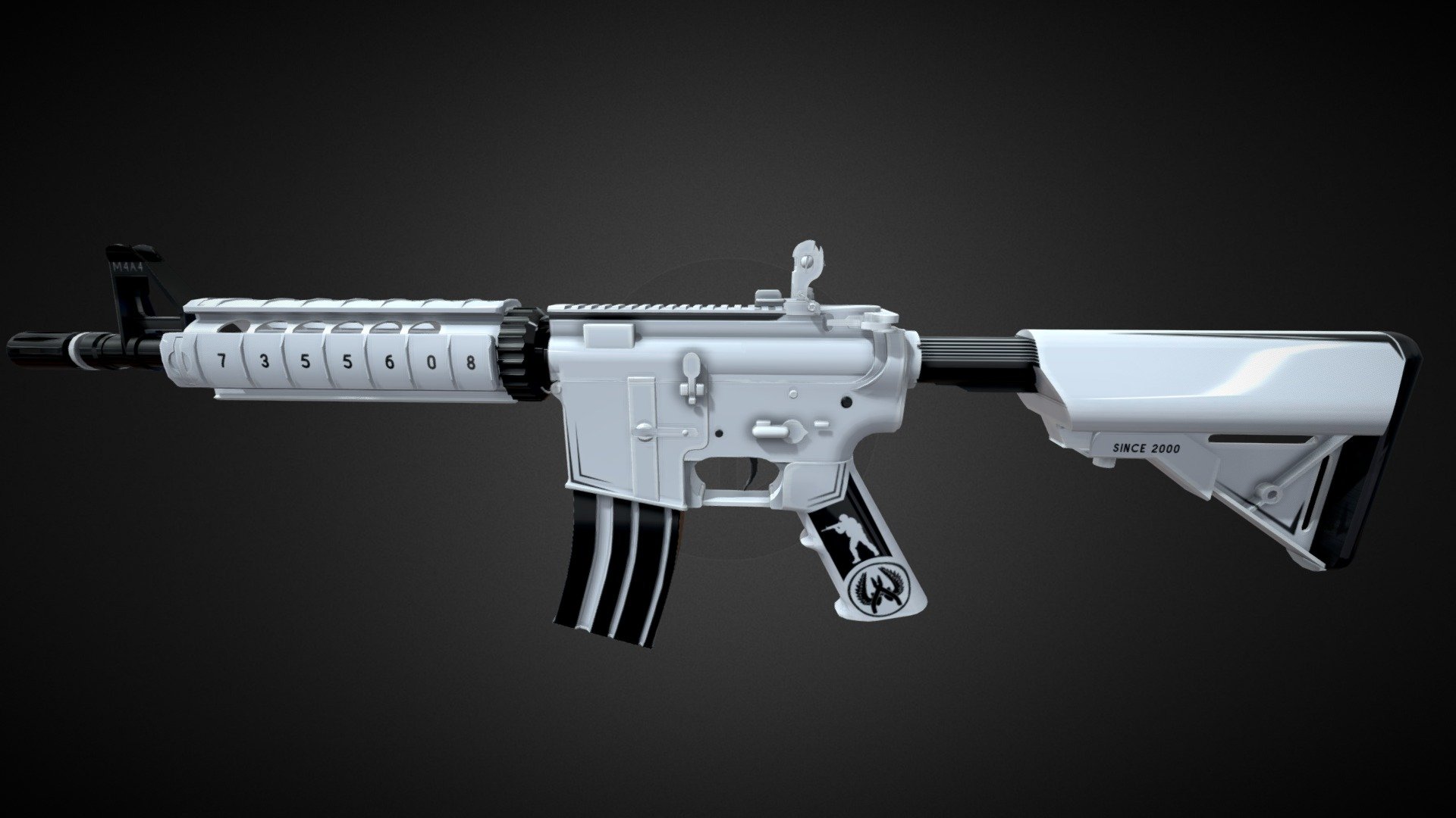 m4a4 legacy - 3D model by un1que [ffe86a9] - Sketchfab