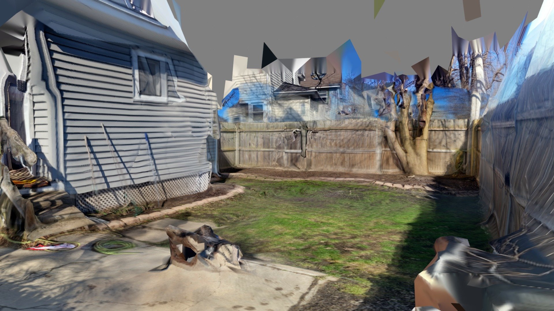 backyard - Download Free 3D model by matthewjamesrao [ffe9243] - Sketchfab
