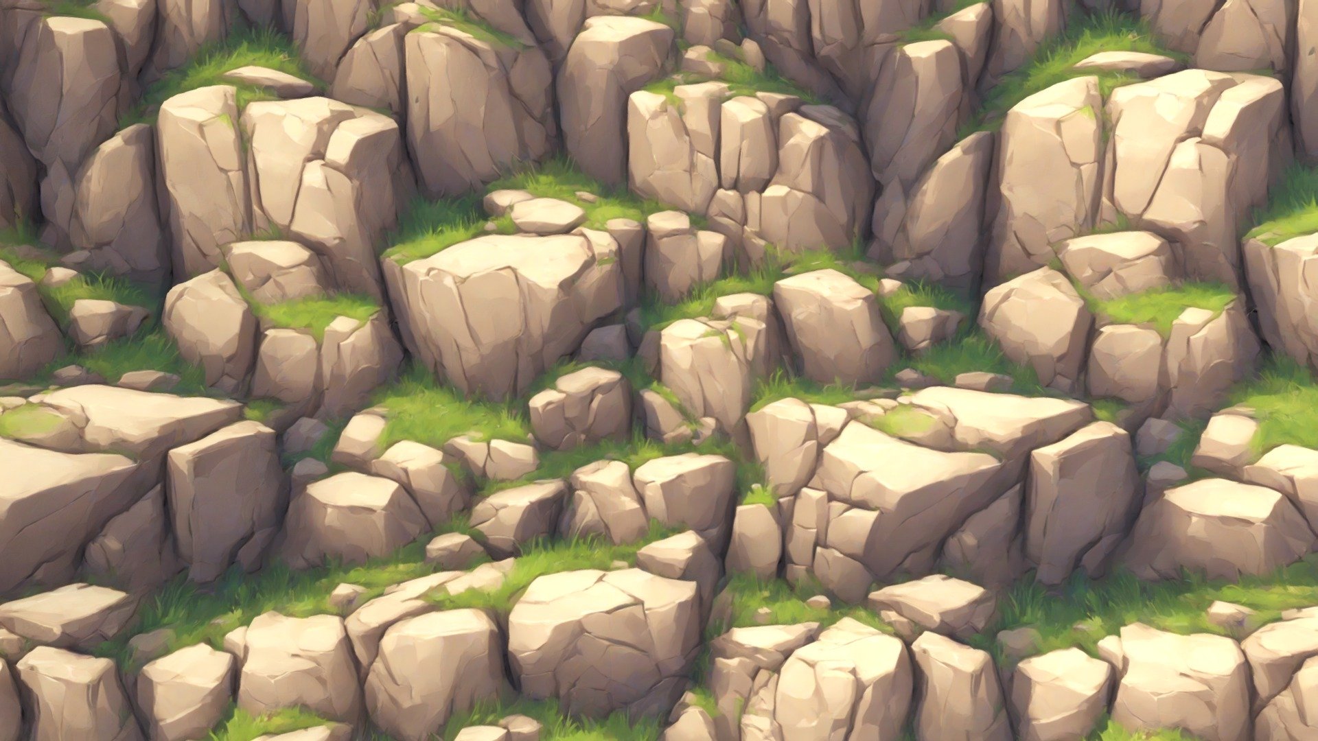 Stylized Stone v1 Seamless Texture - Buy Royalty Free 3D model by ...