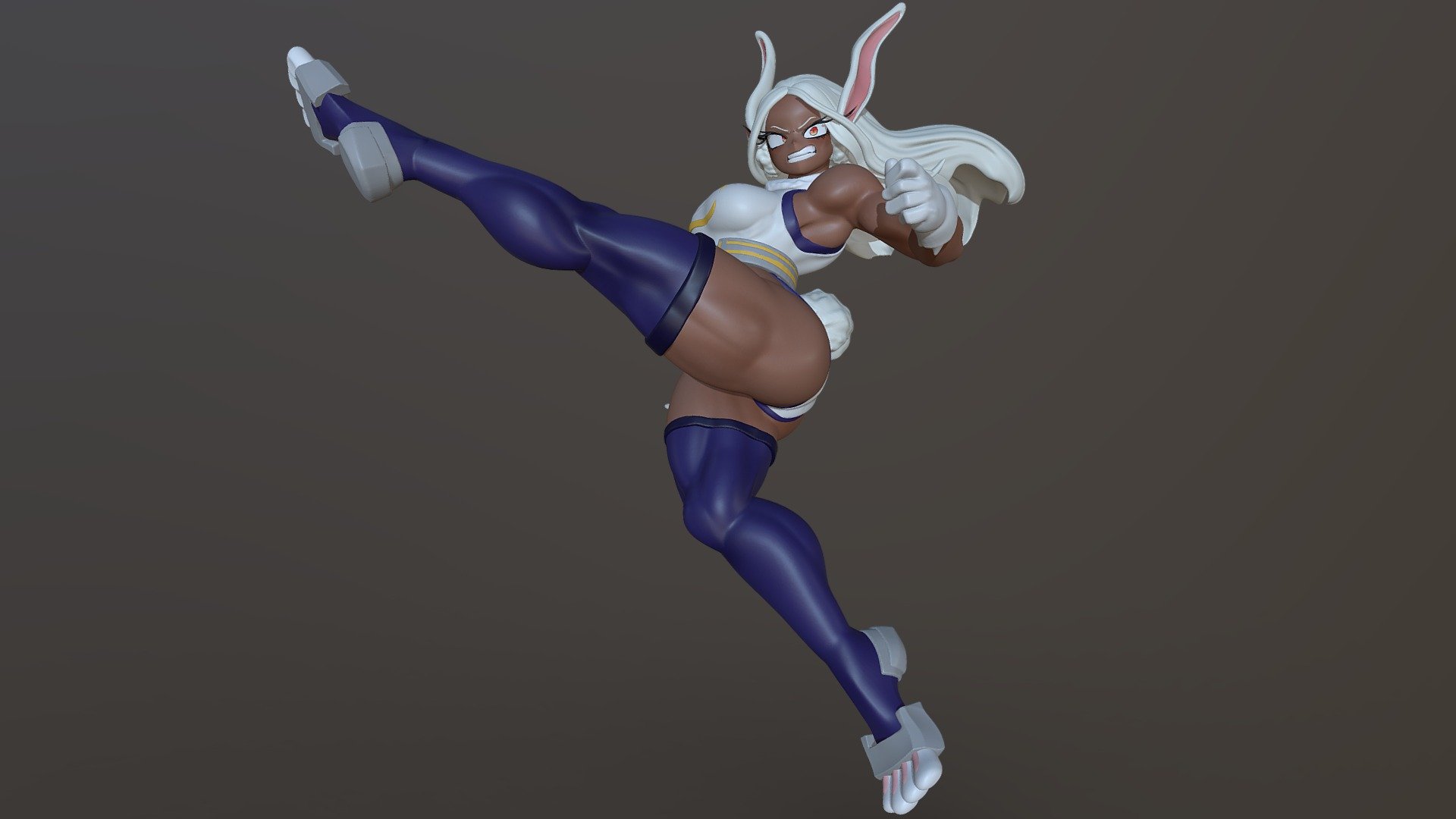 Mirko figurine vr sculpt - 3D model by gragax version 2 (@dragonballfan ...