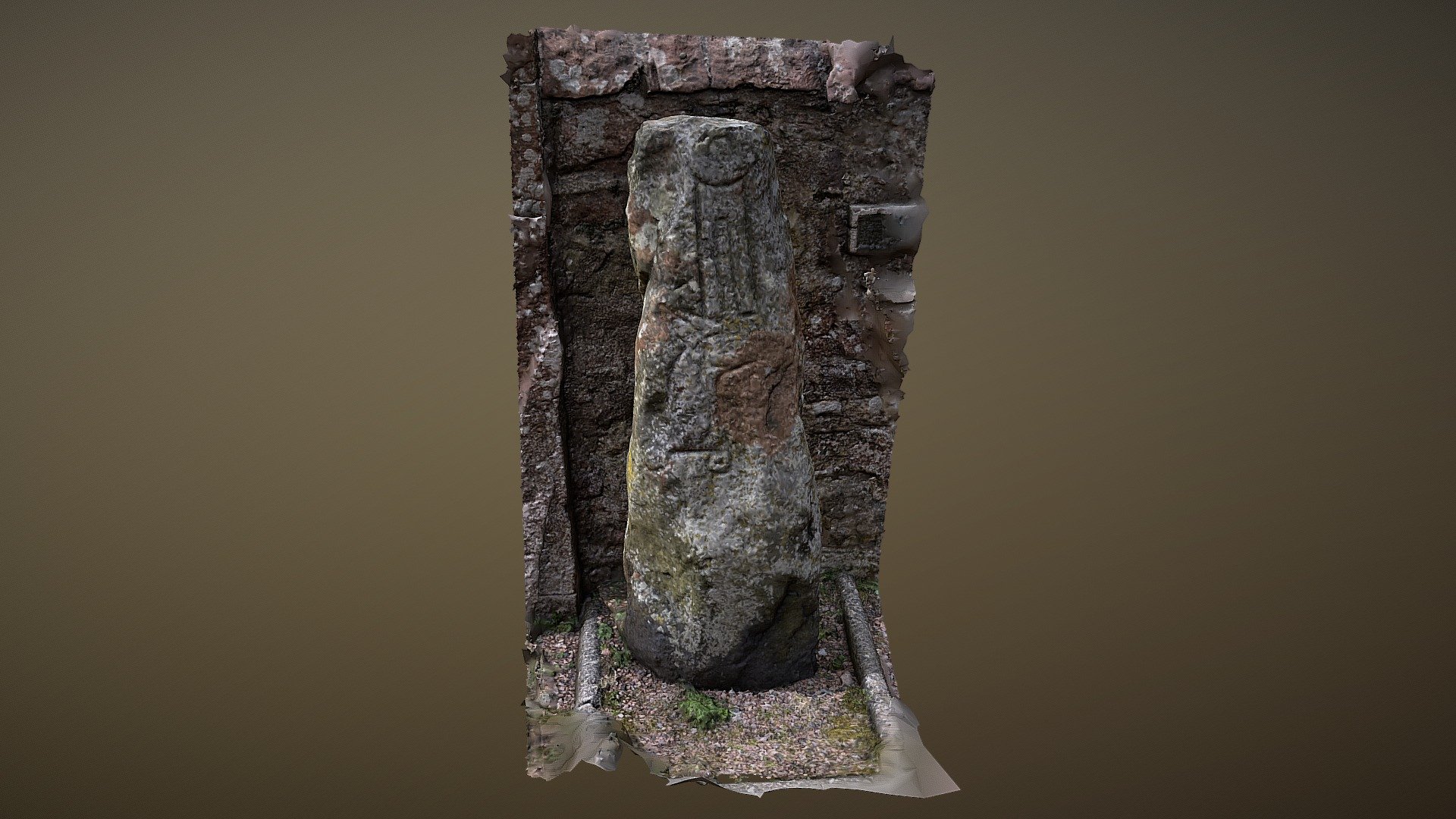 Strathmiglo Pictish Stone - Download Free 3D model by University of ...