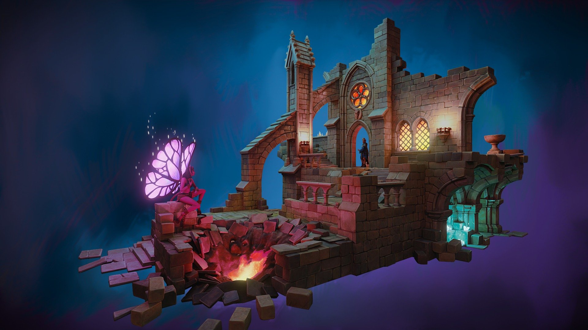 Sanctuary - 3D model by Conrad Justin (@ConradJustin) [ffead6a] - Sketchfab