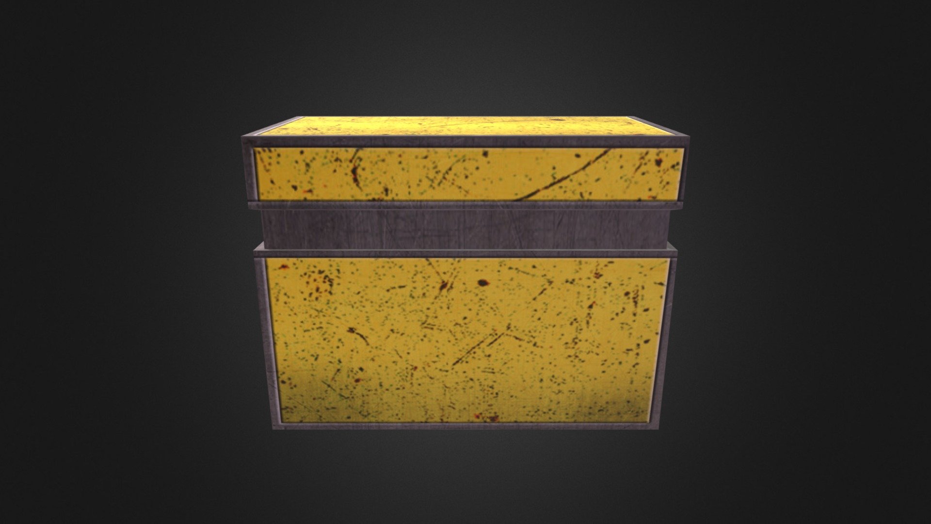 Metal Box - 3D model by Aleksandra (@aaricia) [ffebc71] - Sketchfab