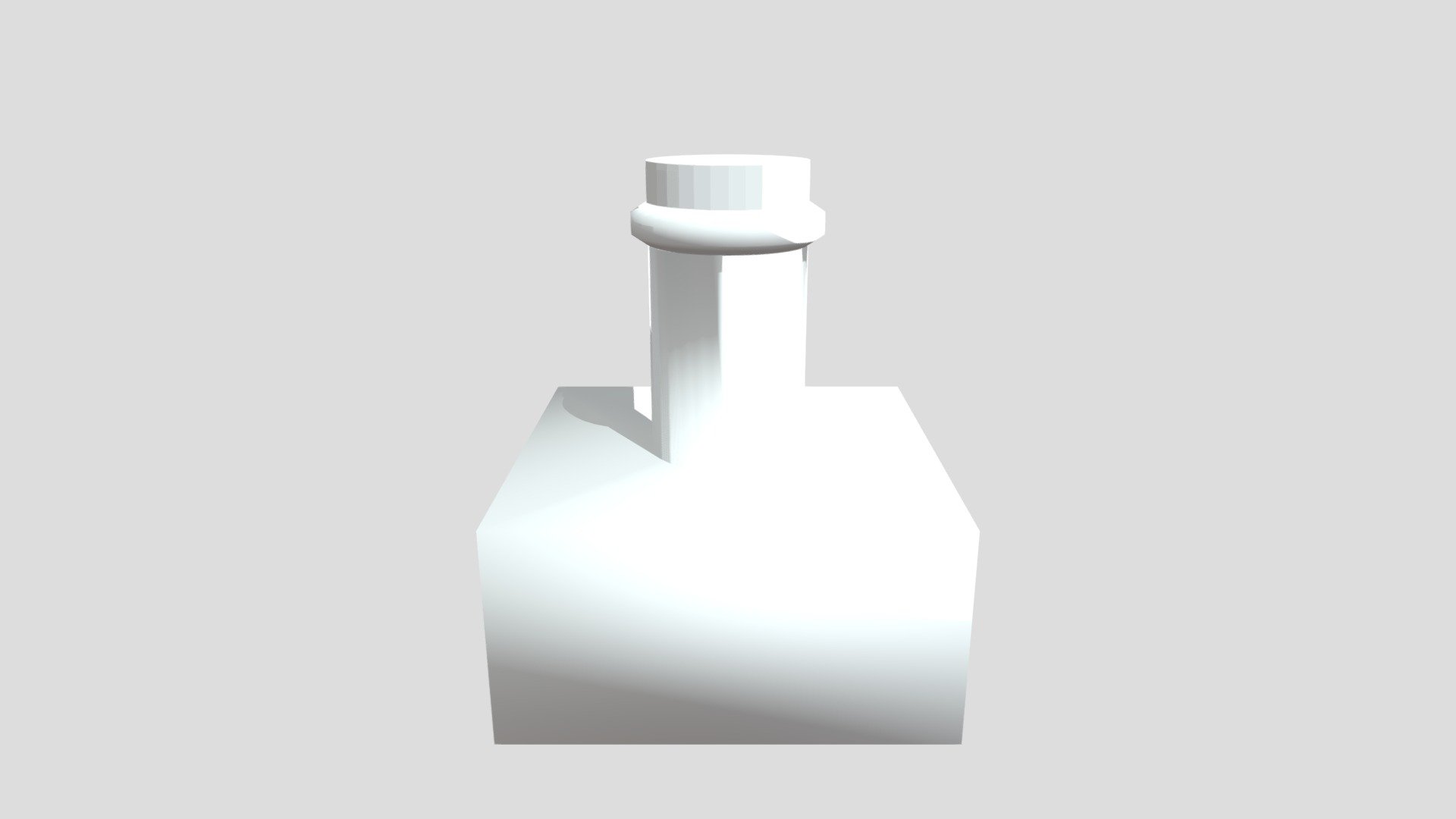 Rectangular Flask - 3D model by Hori (@Horiken479) [ffec5d6] - Sketchfab